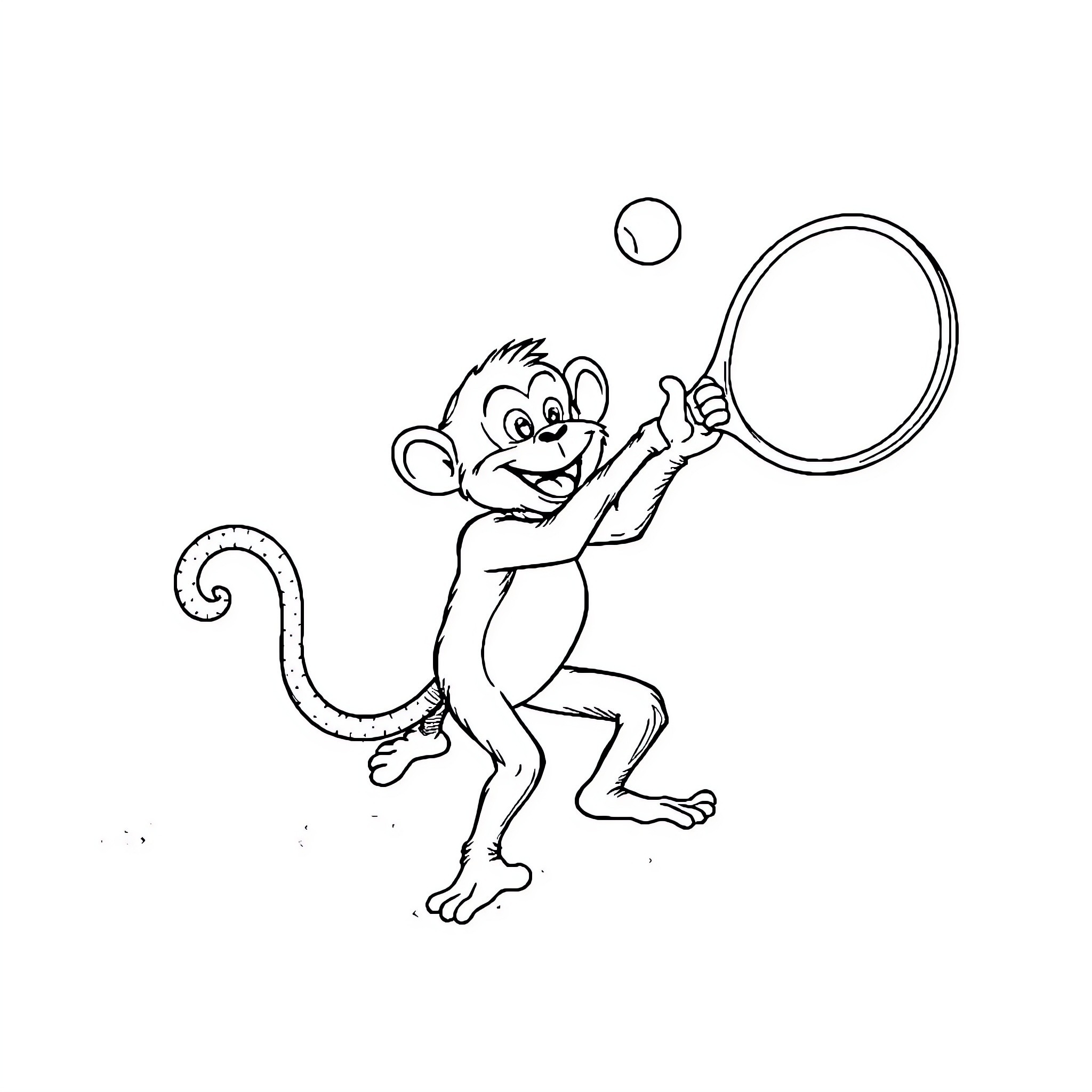 Best Monkey Coloring Pages (Free Printable PDF)
