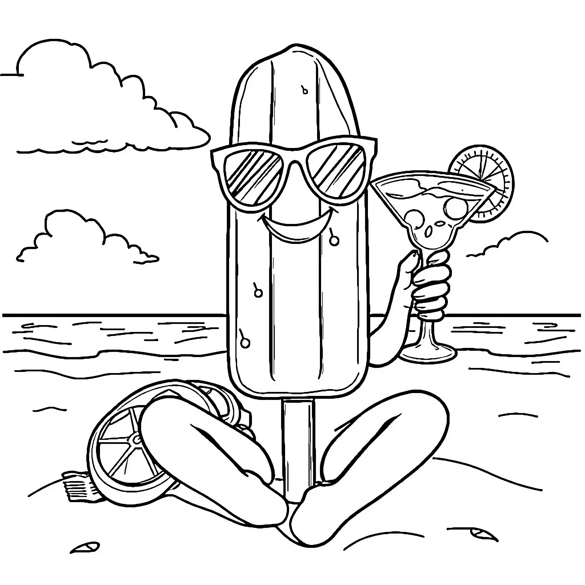Best Popsicle Coloring Pages (Free Printable PDF)