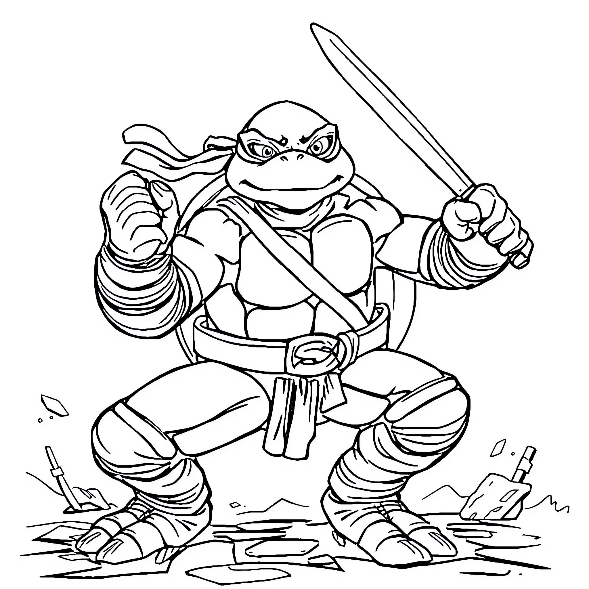 Best Ninja Coloring Pages (Free Printable PDF)