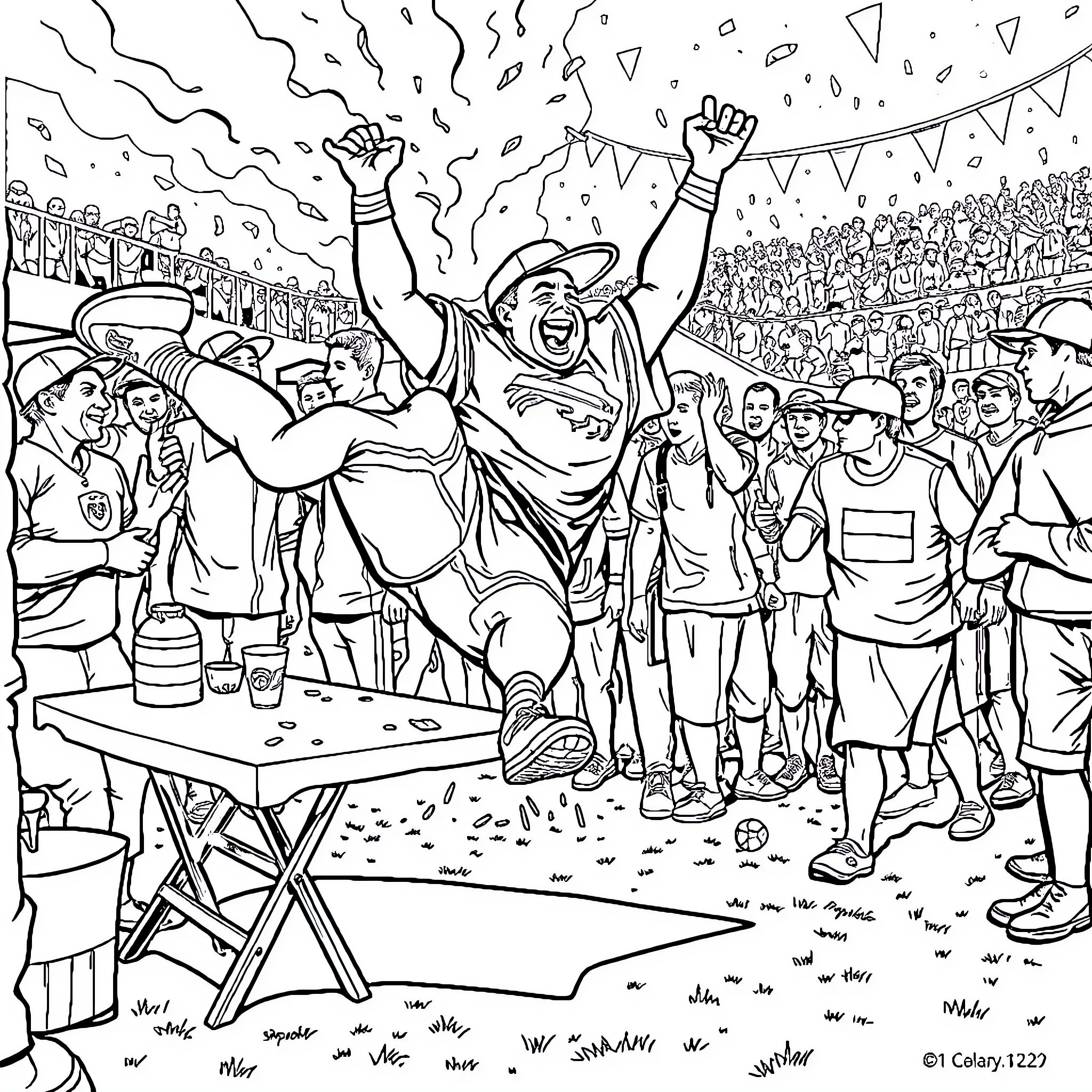 Best Buffalo Fan Coloring Pages (Free Printable PDF)