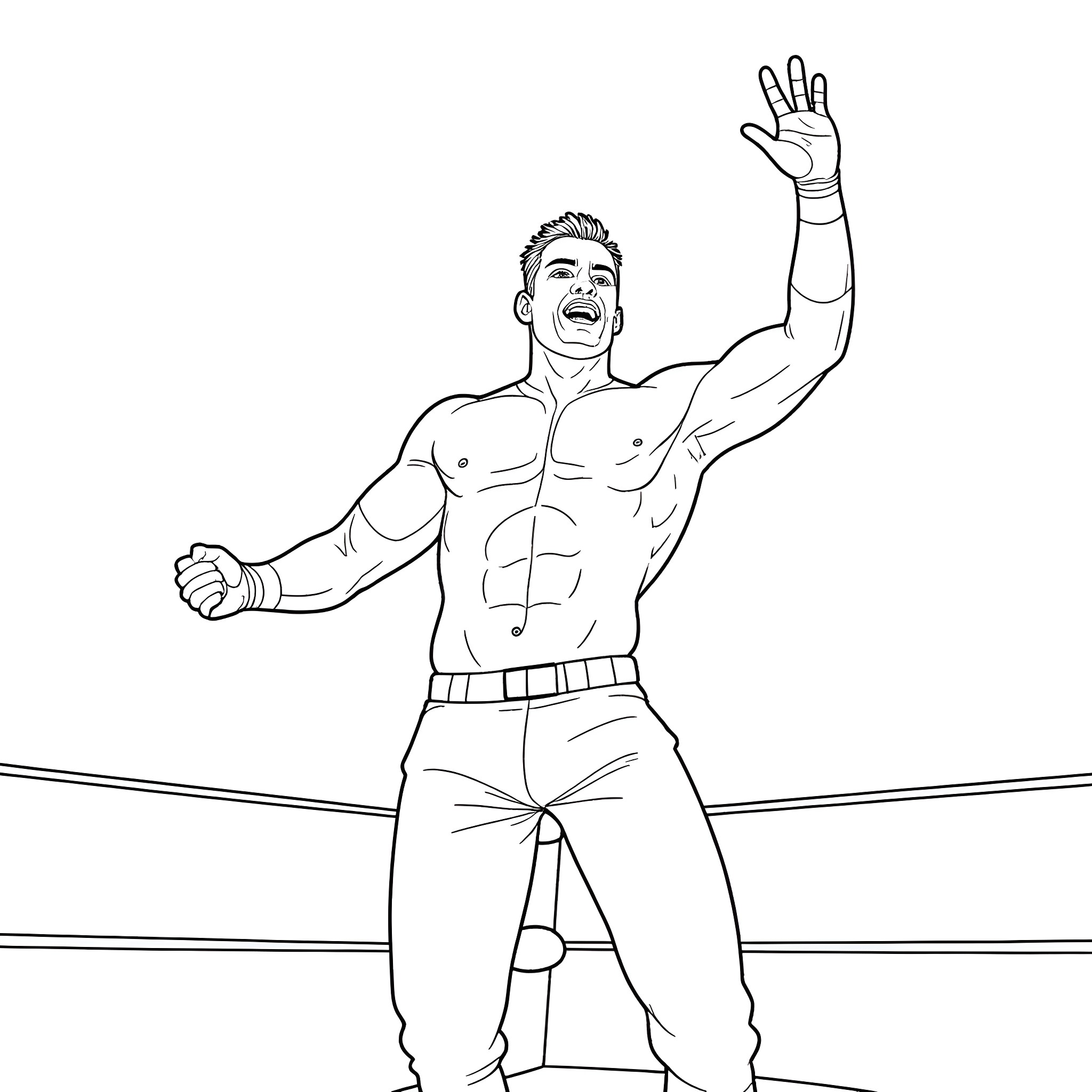 Best Cody Rhodes Coloring Pages (Free Printable PDF)