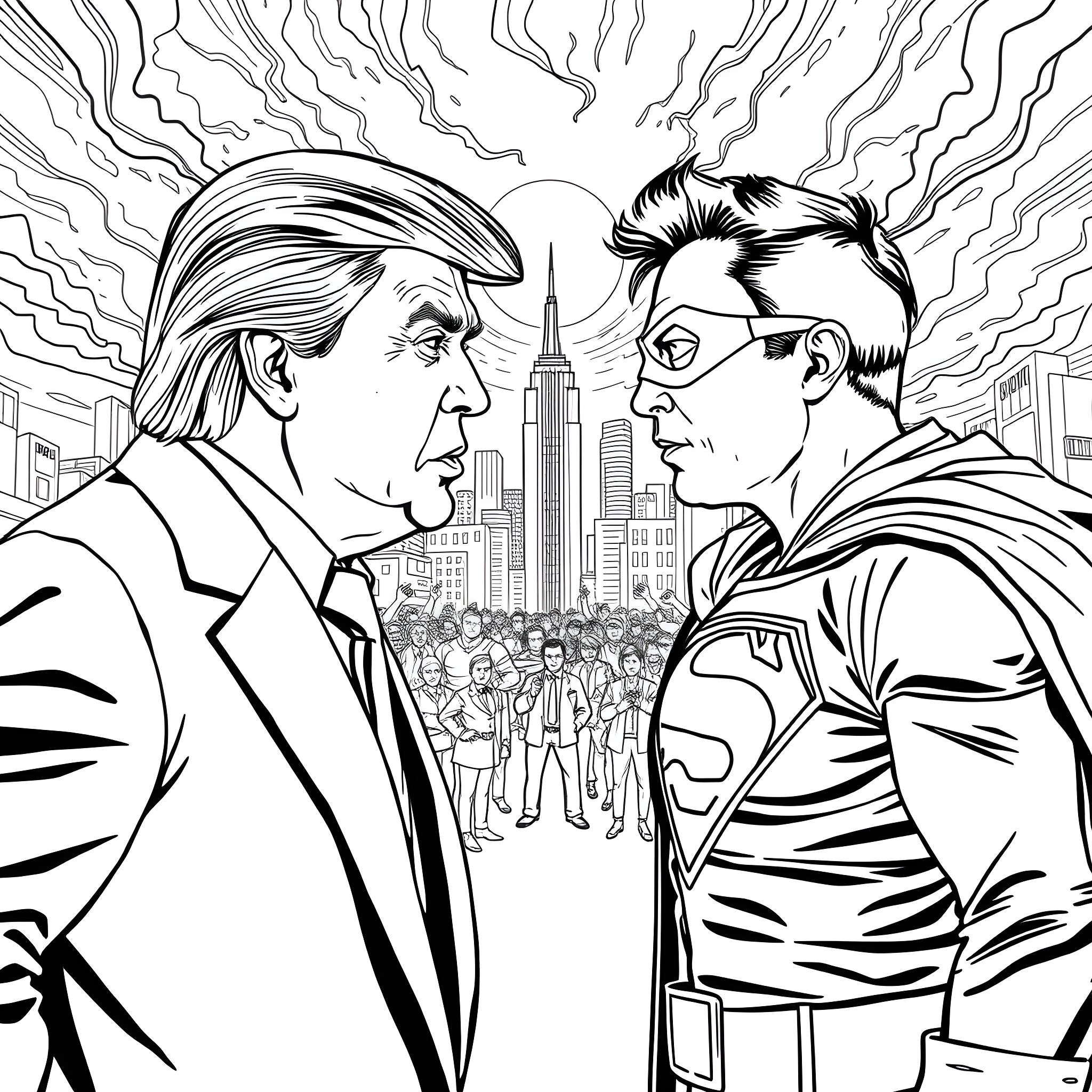 Best Donald Trump Coloring Pages (Free Printable PDF)
