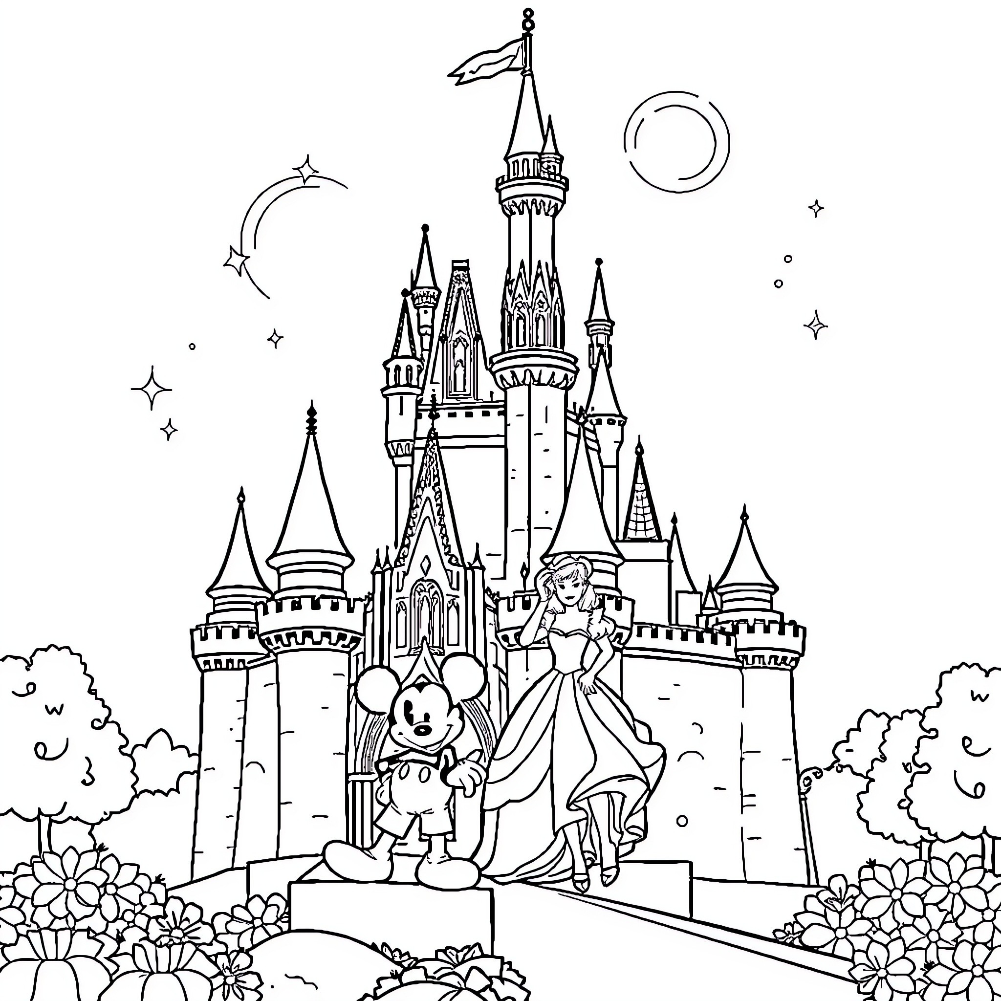 33 Best Disney Coloring Pages (Free Printable PDFs)