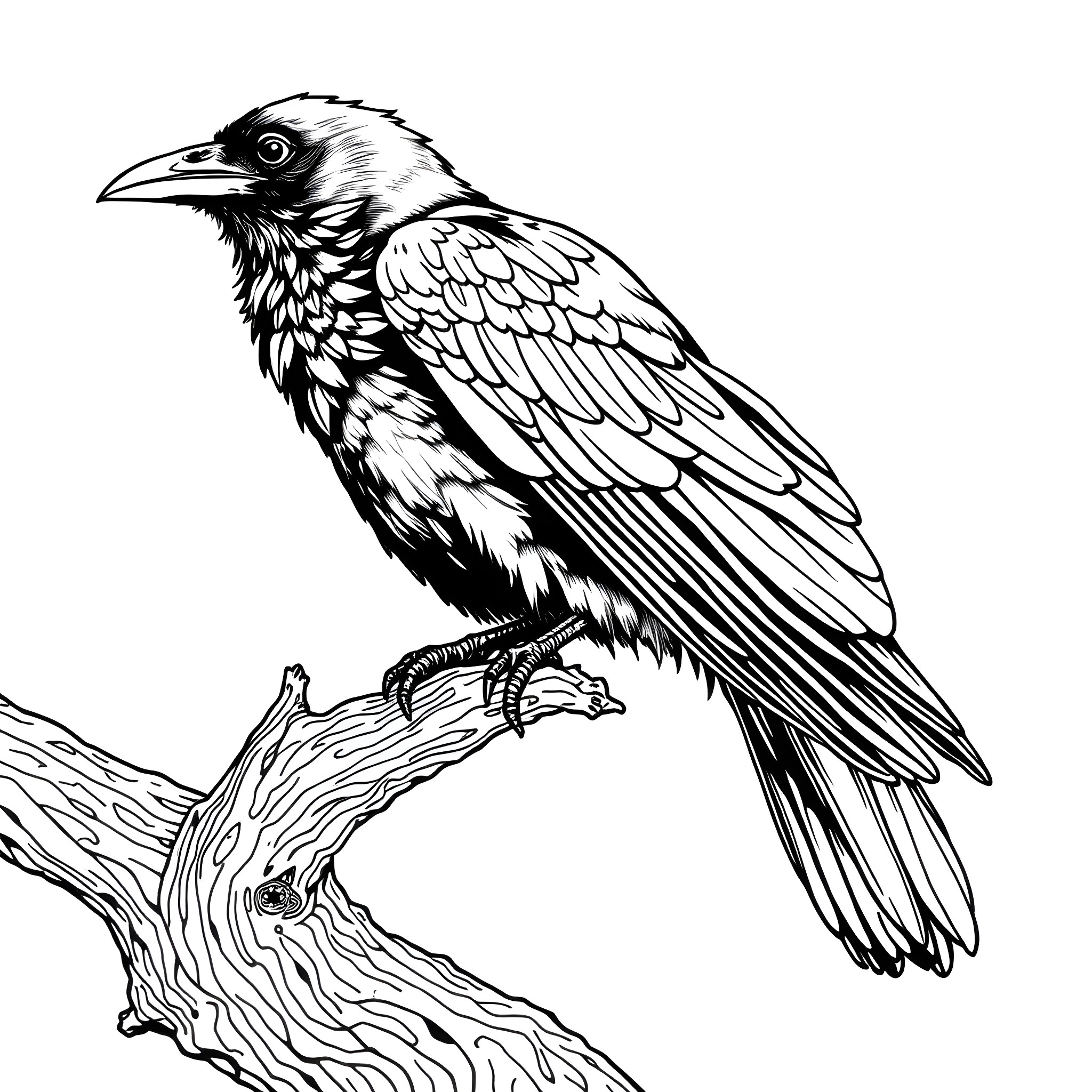 Best Crow Coloring Pages (Free Printable PDF)