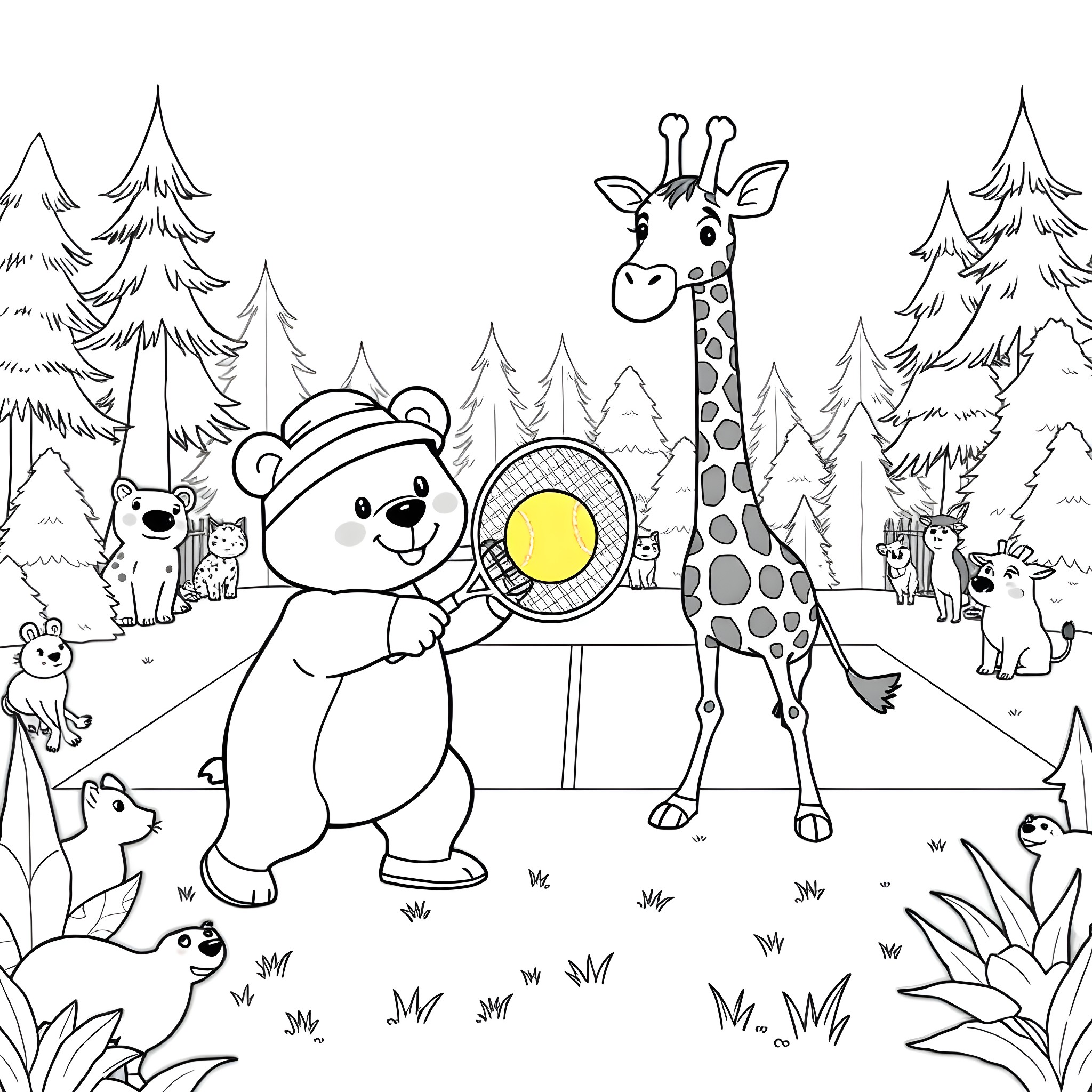 Best Bear Coloring Pages (Free Printable PDF)