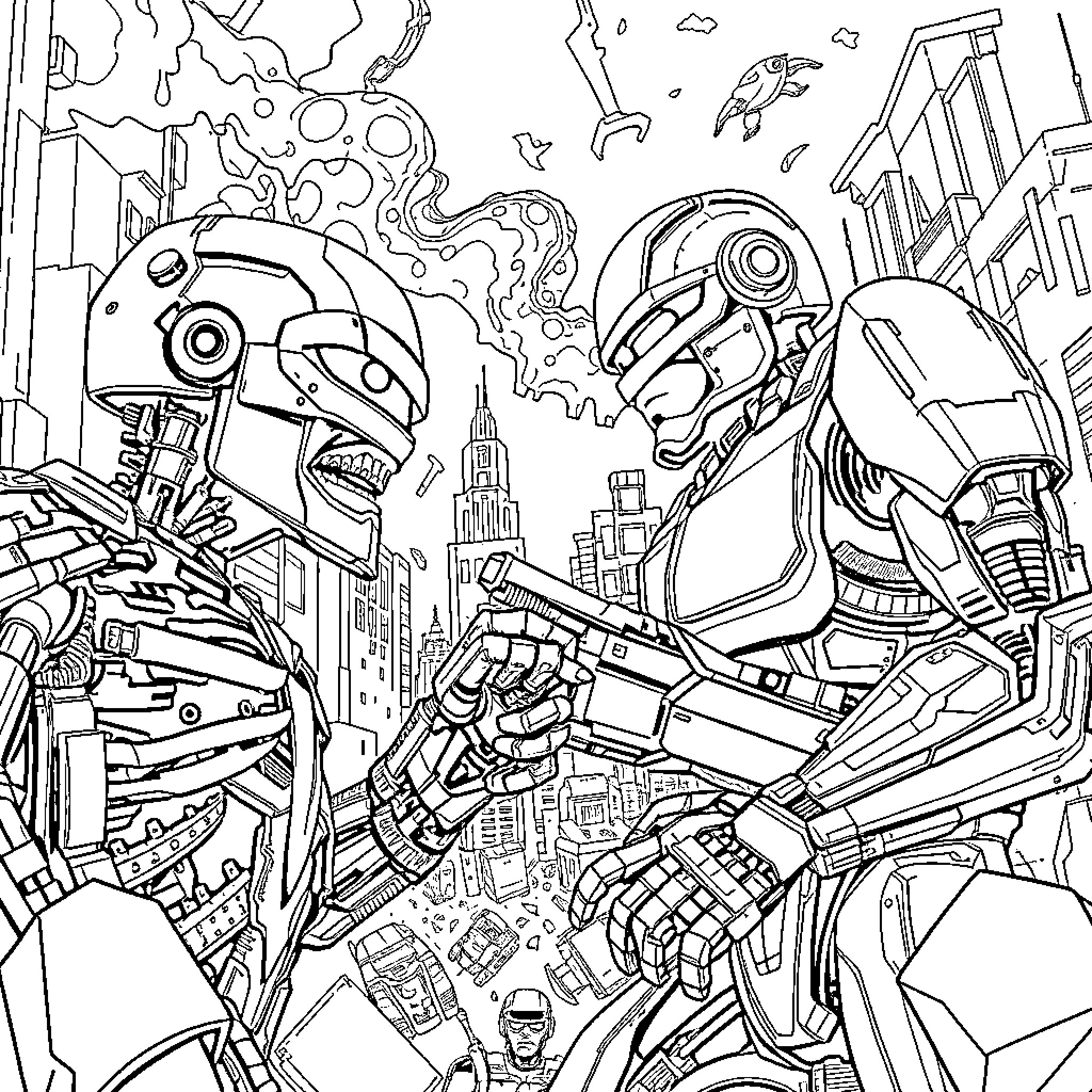 Best Terminator Coloring Pages (Free Printable PDF)