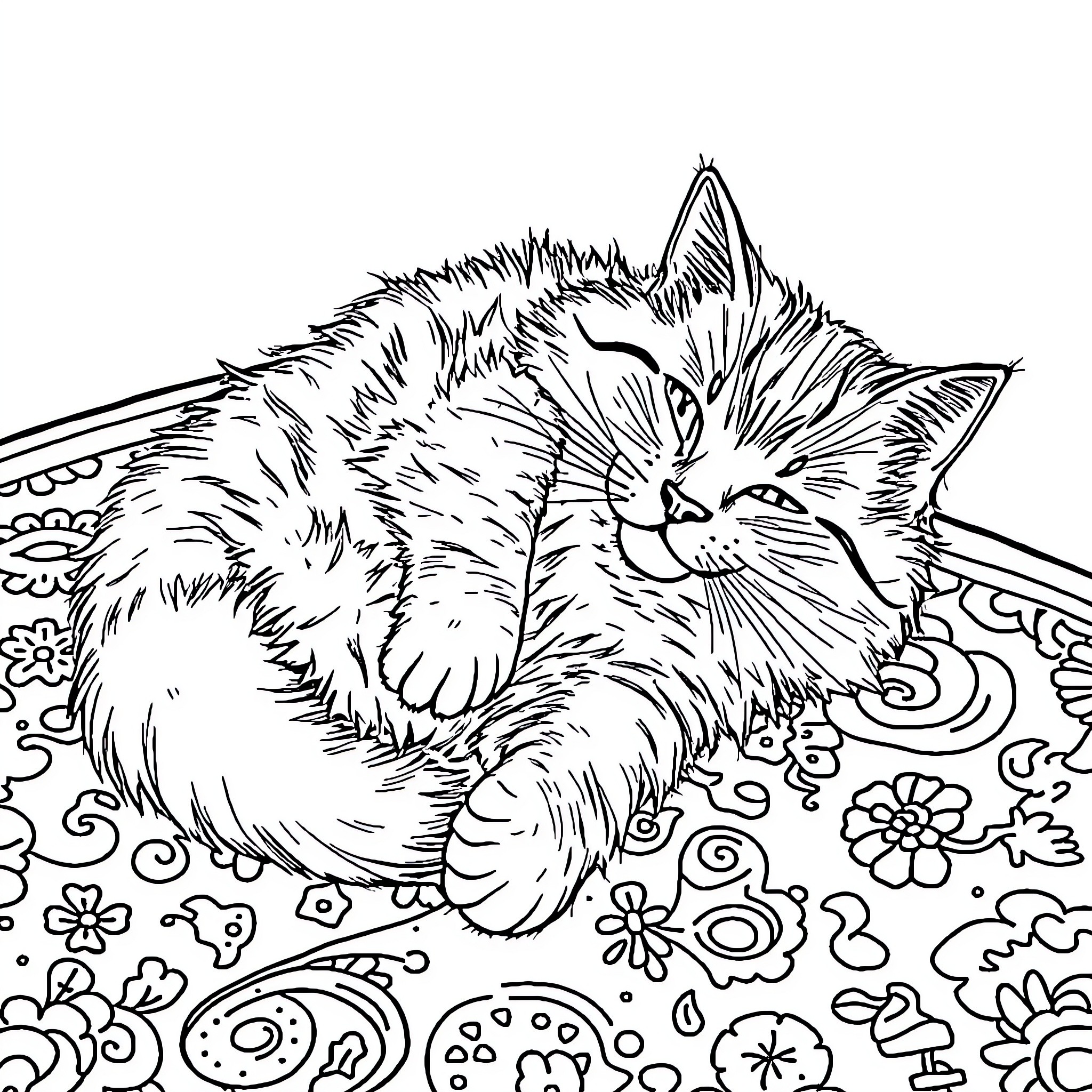 31 Best Tabby Cat Coloring Pages (Free Printable PDFs)