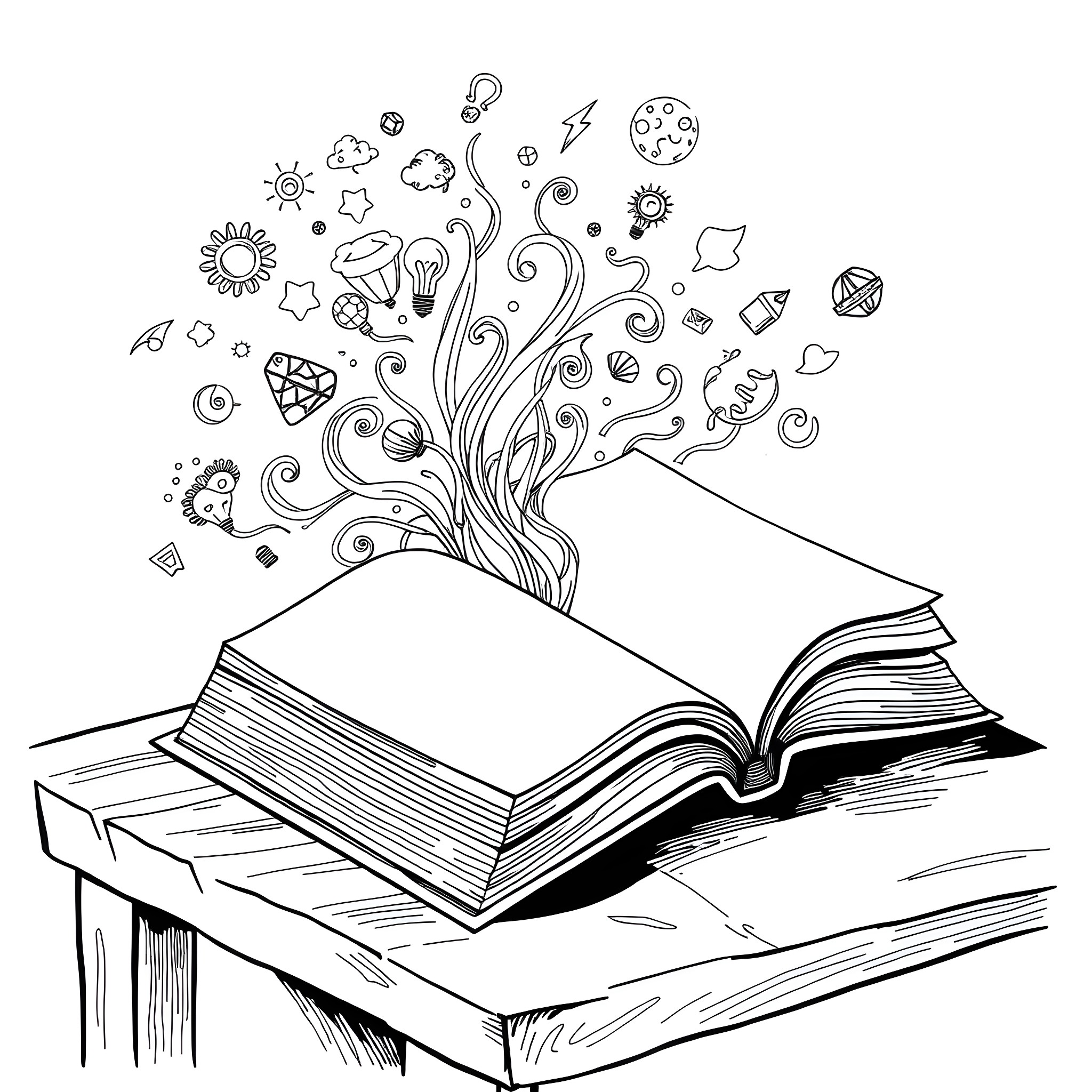Best Book Coloring Pages (Free Printable PDF)