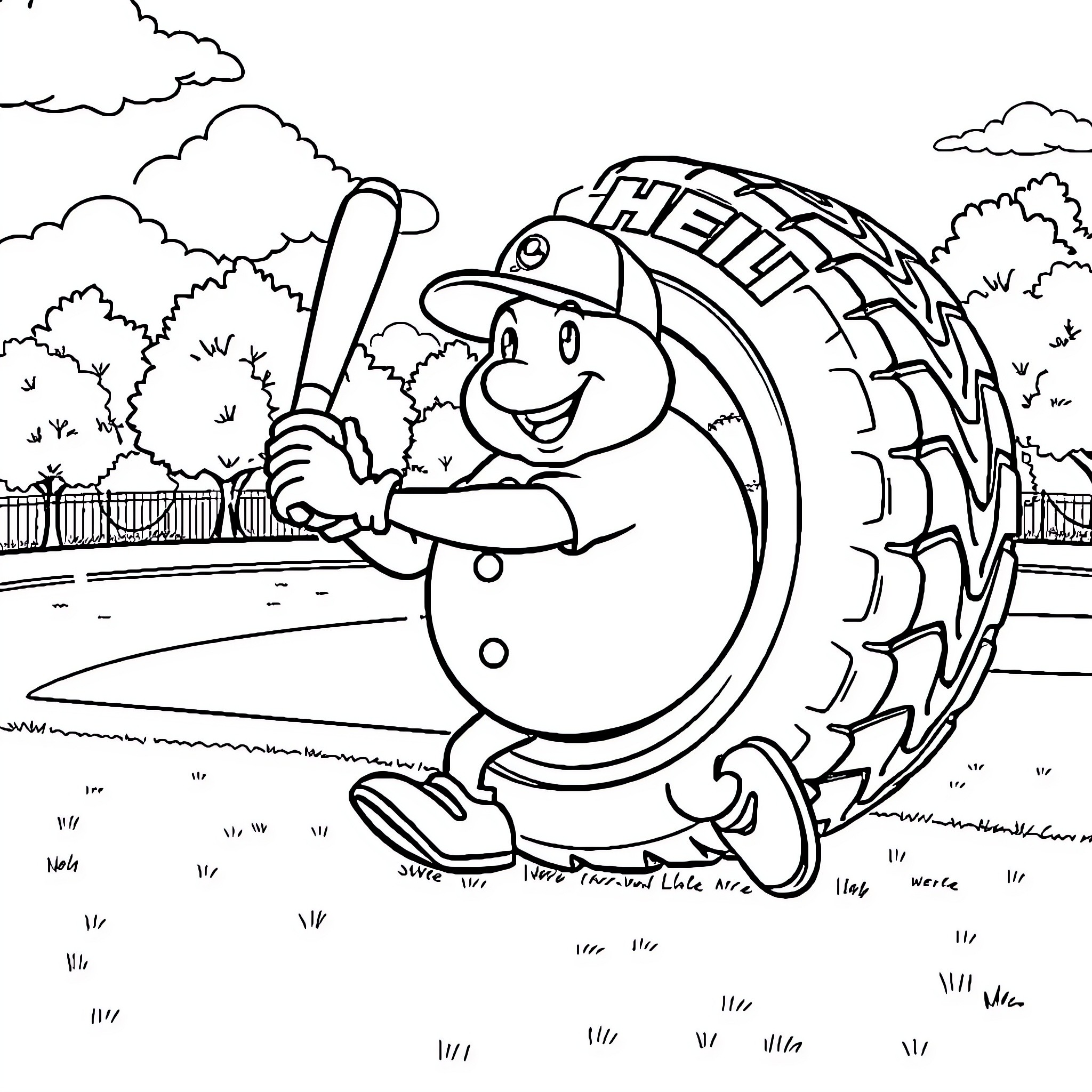 Best Michelin Man Coloring Pages (Free Printable PDF)