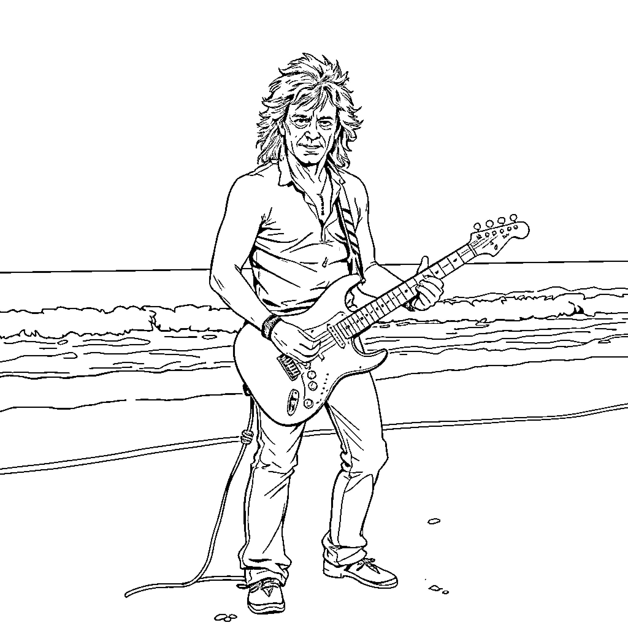Best Eddie Van Halen Coloring Pages (Free Printable PDF)