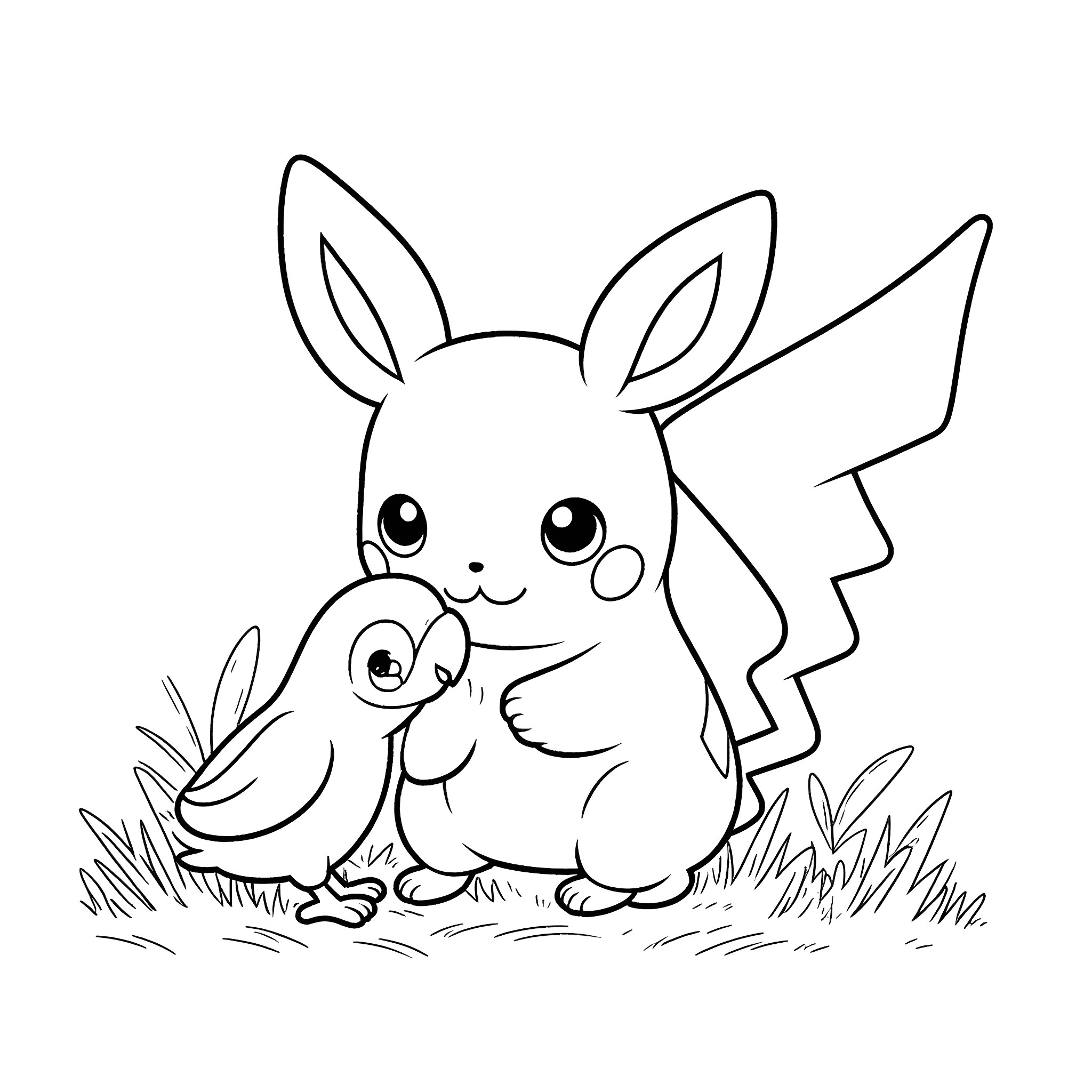 Best Pichu Coloring Pages (Free Printable PDF)