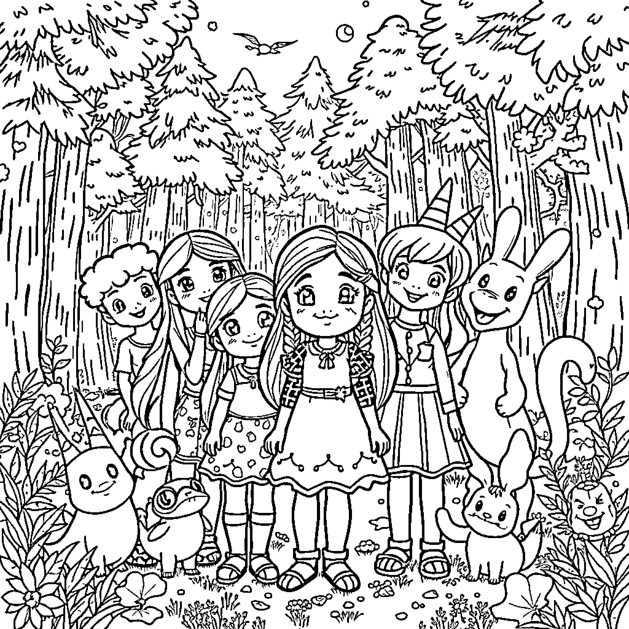 Best Hilda Coloring Pages (Free Printable PDF)