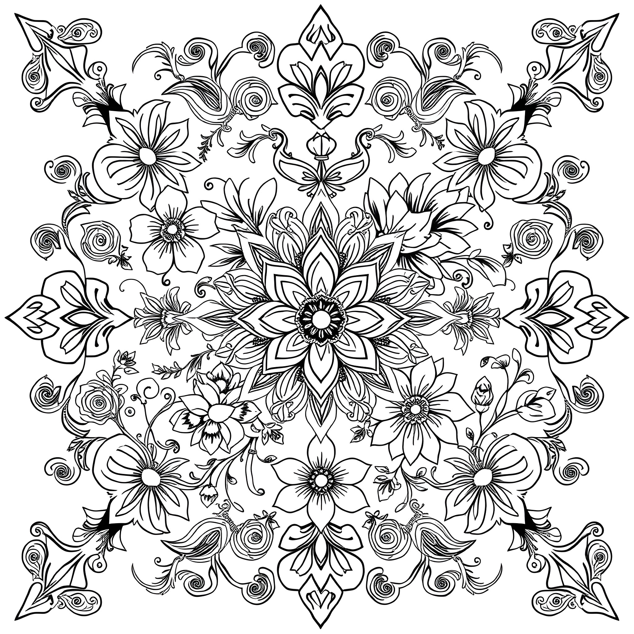 Best Embroidery Coloring Pages (Free Printable PDF)