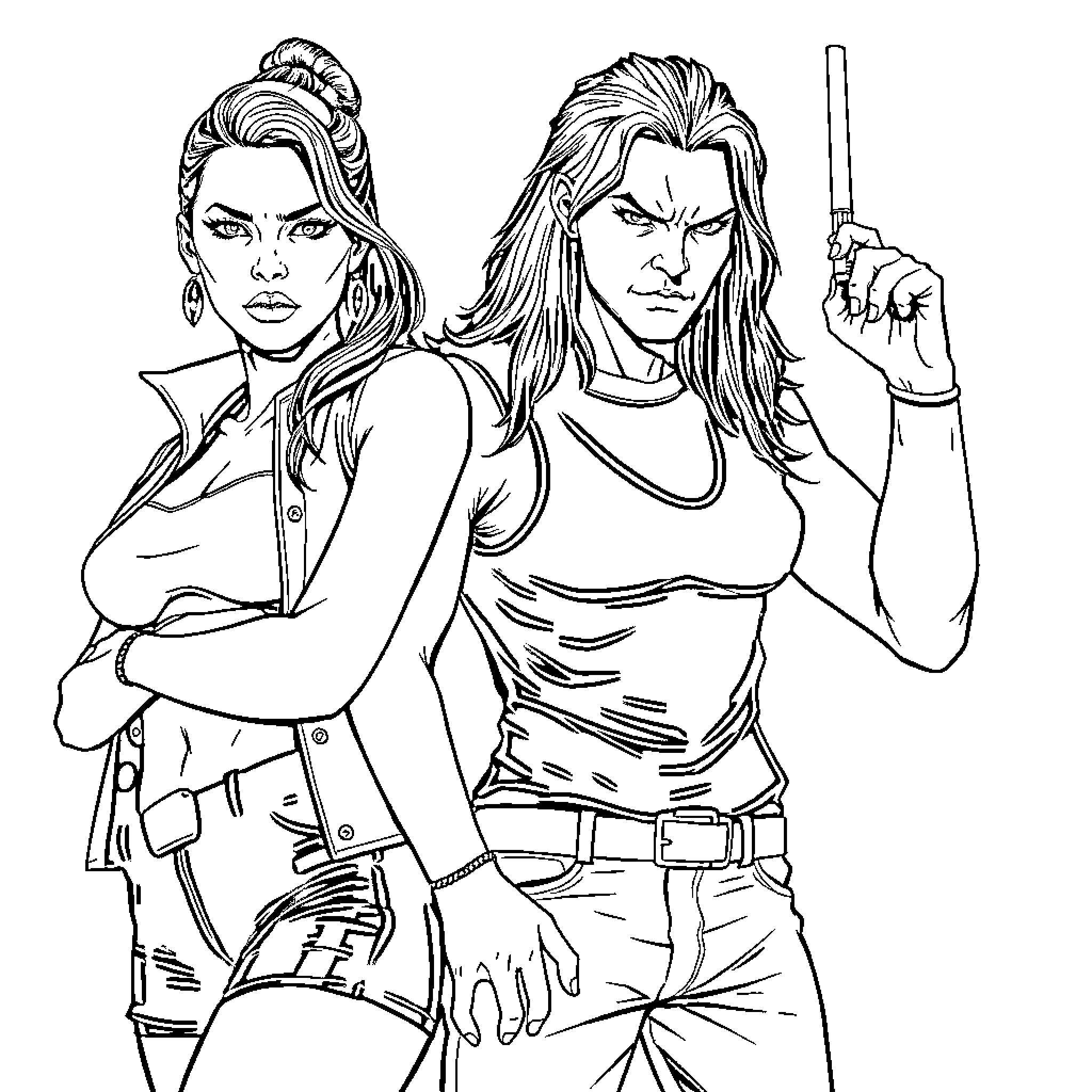 Best Rhea Ripley Coloring Pages (Free Printable PDF)