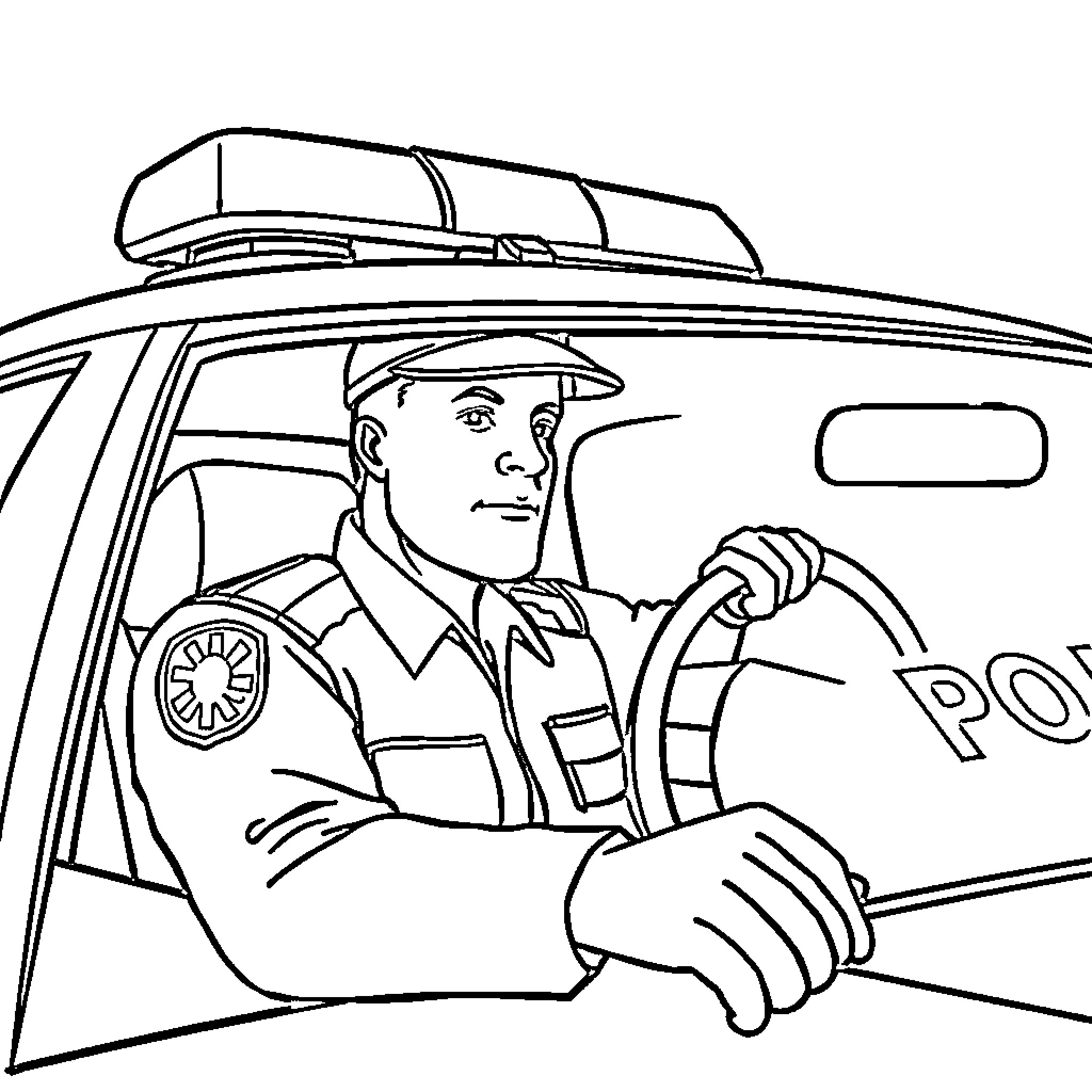 Best Policeman Coloring Pages (Free Printable PDF)