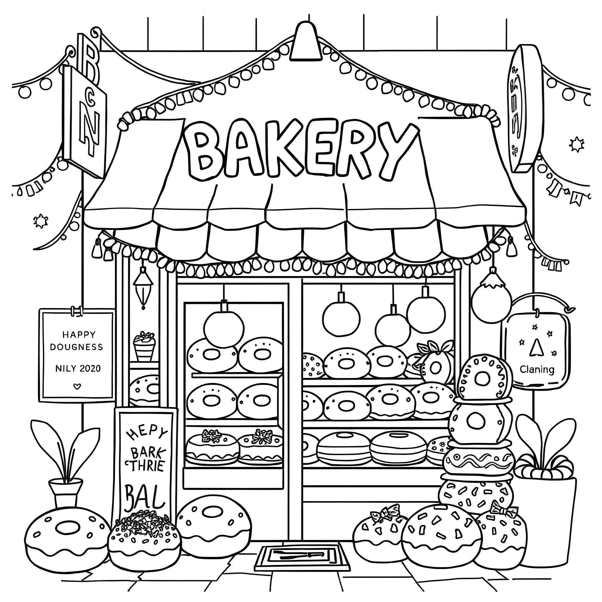 5 Best Doughnut Coloring Pages (Free Printable PDFs)
