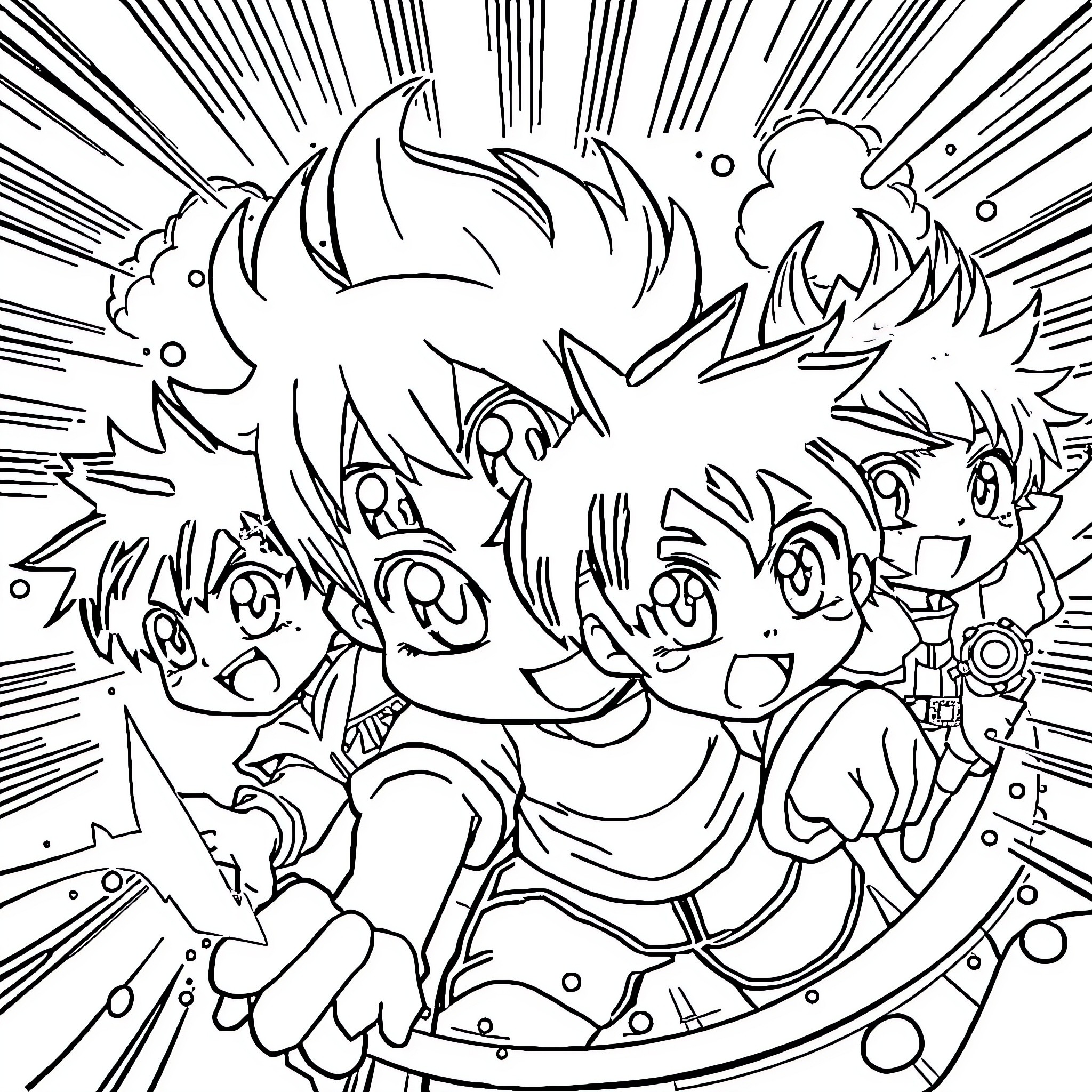 134 Best Anime Coloring Pages (Free Printable PDFs)