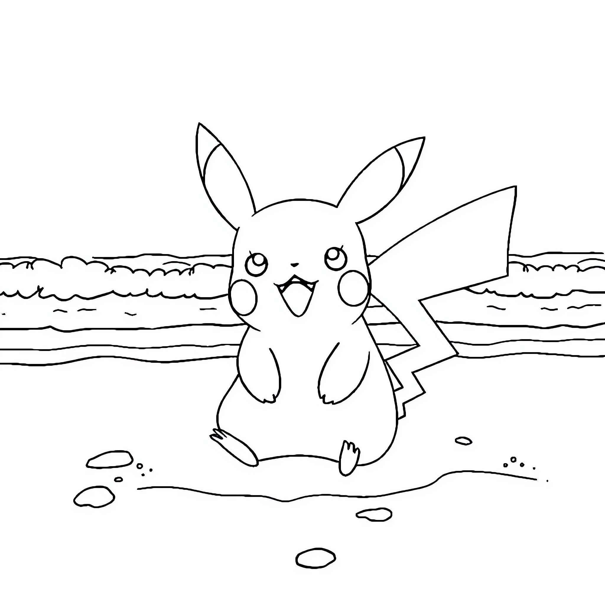1310 Best Pikachu Coloring Pages (Free Printable PDFs)