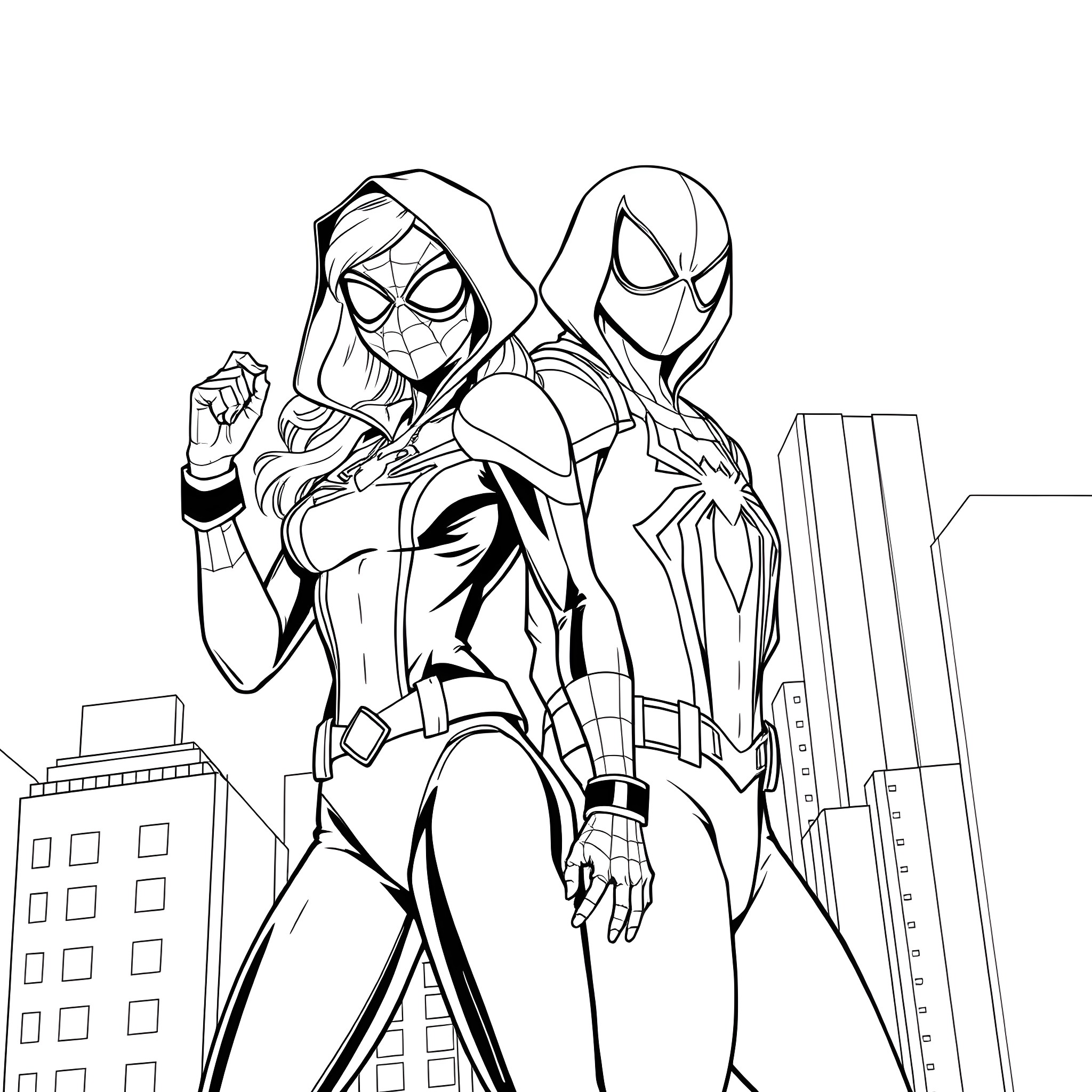 Best Gwen Stacy Coloring Pages (Free Printable PDF)