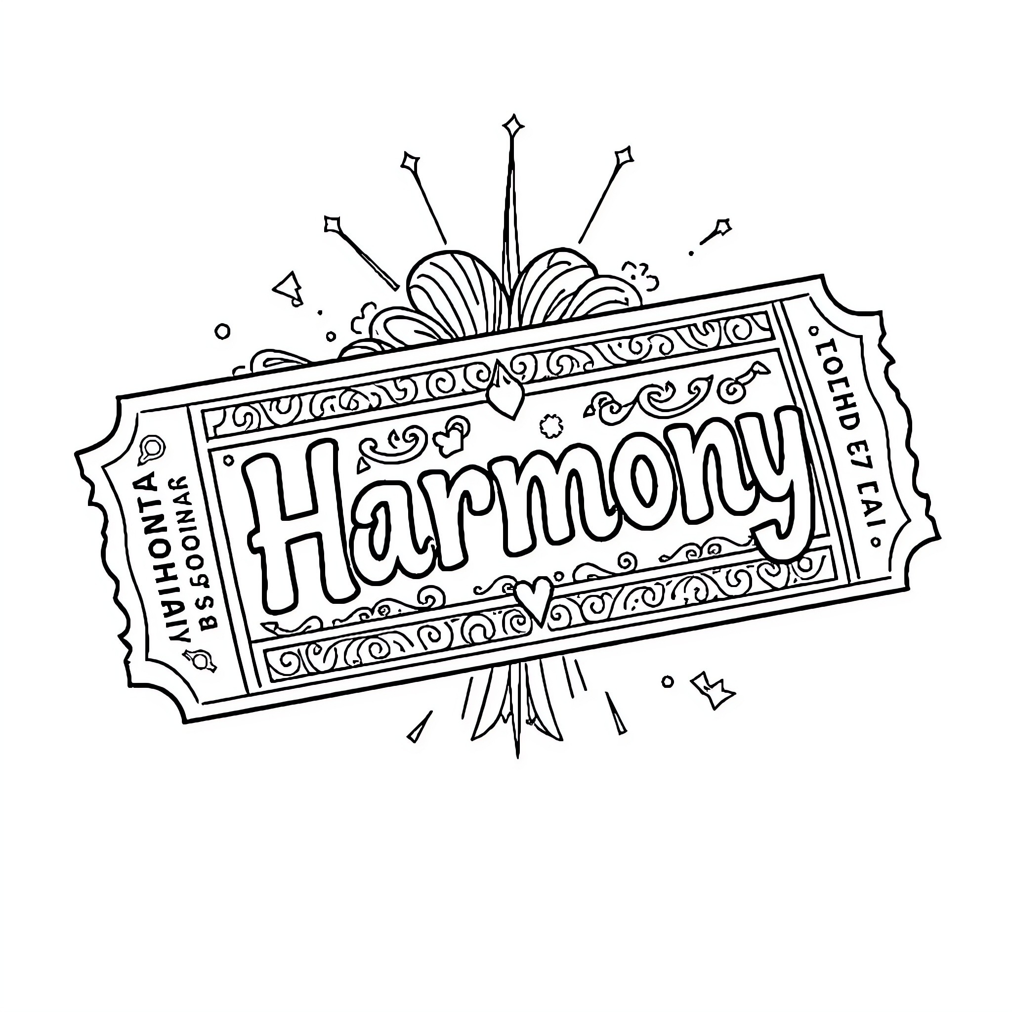 Best Movie Ticket Coloring Pages (Free Printable PDF)