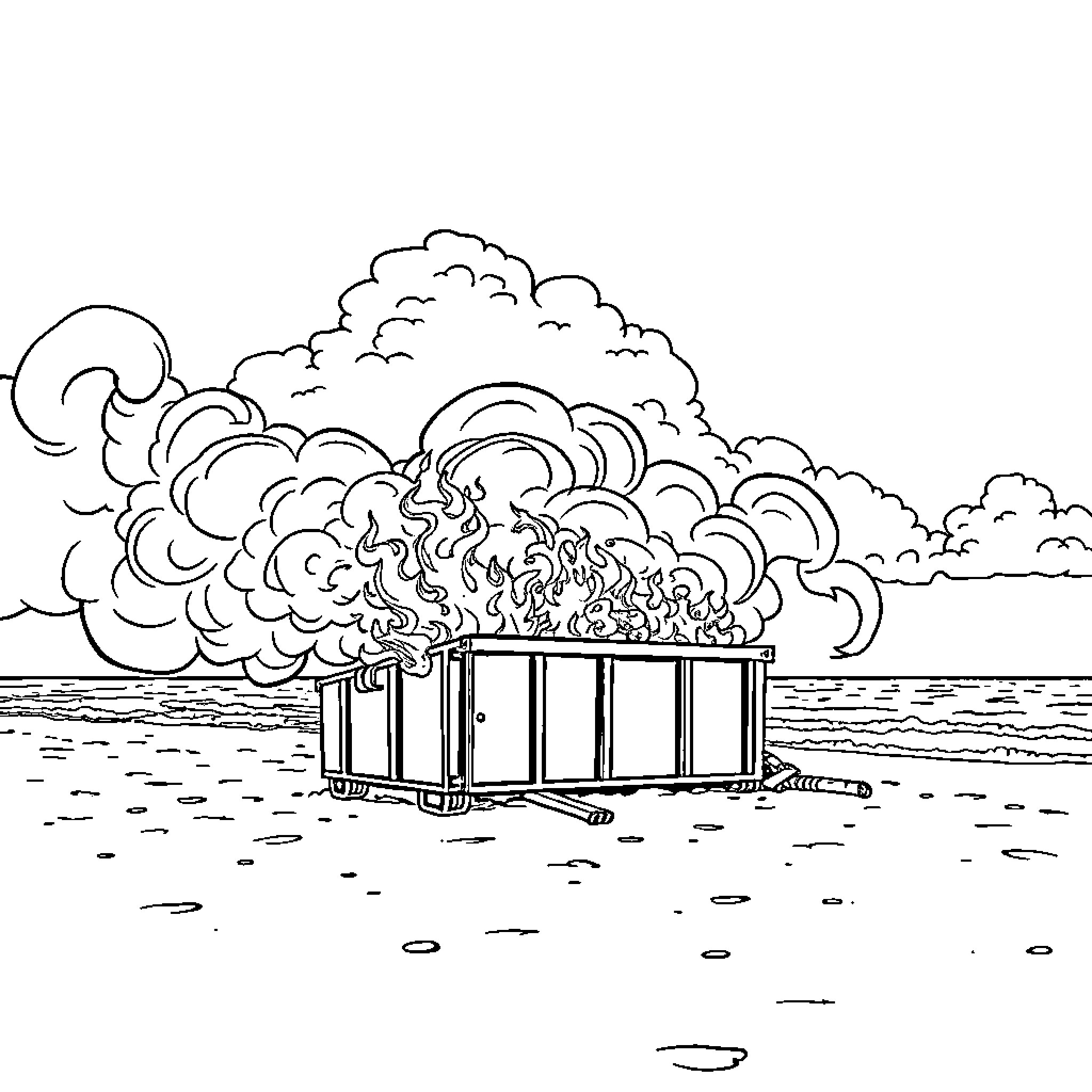 Best Dumpster Coloring Pages (Free Printable PDF)