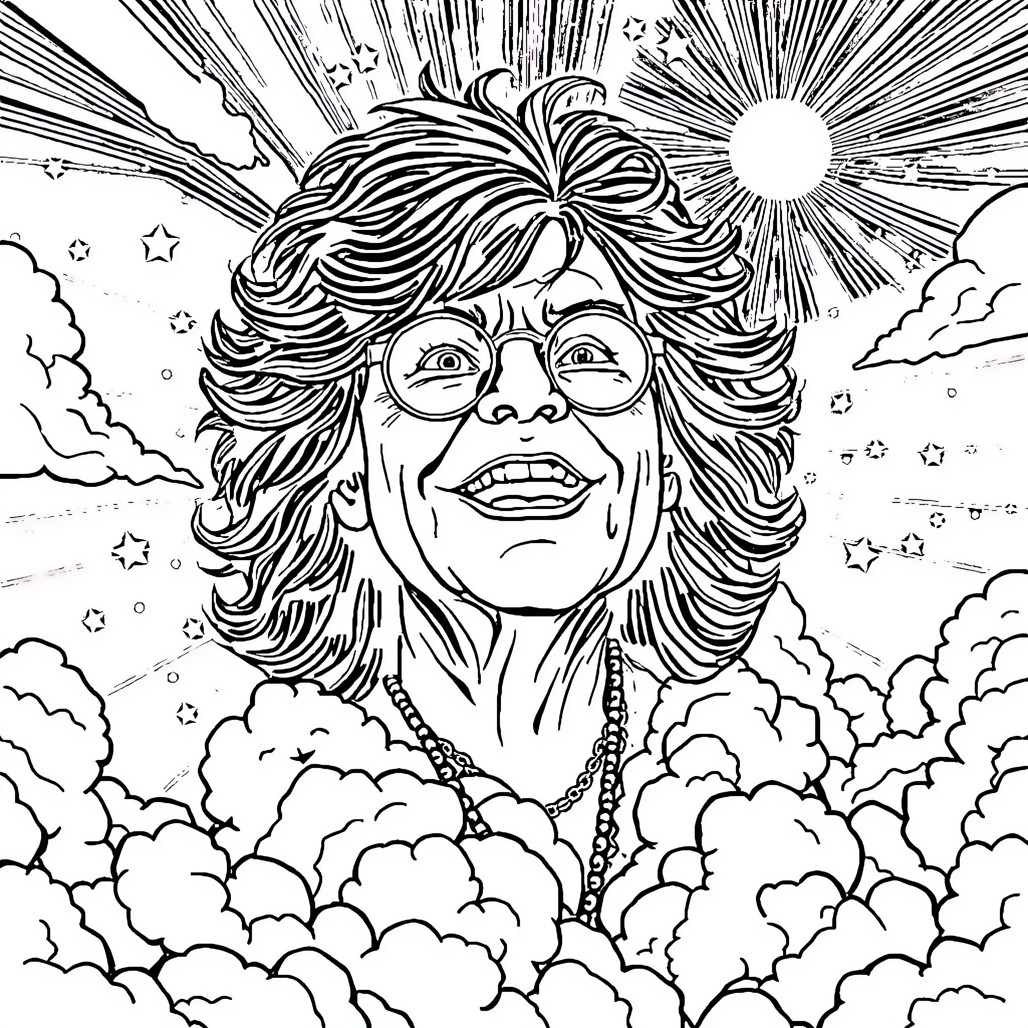 Best Ozzy Osbourne Coloring Pages (Free Printable PDF)