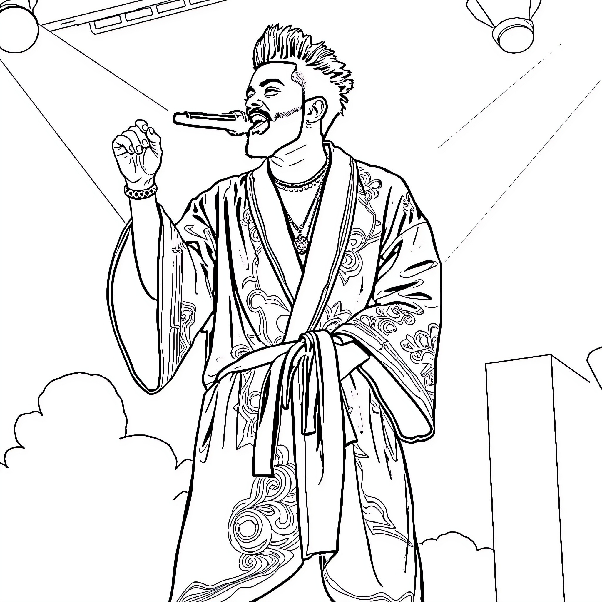 Best The Weeknd Coloring Pages (Free Printable PDF)