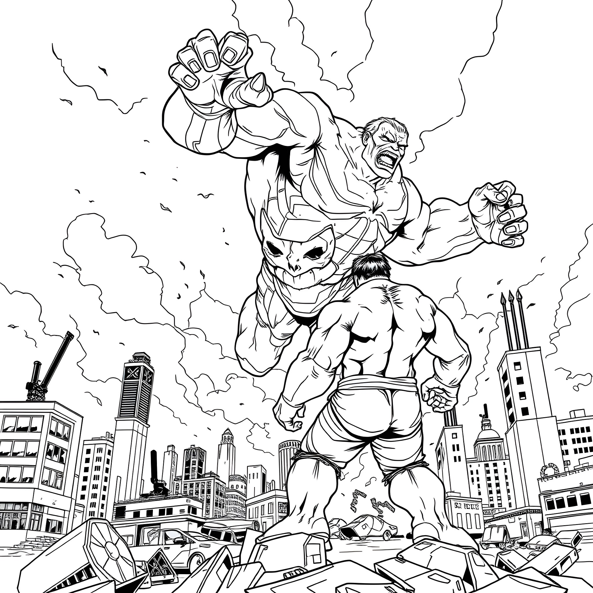 Best Abomination Coloring Pages (Free Printable PDF)