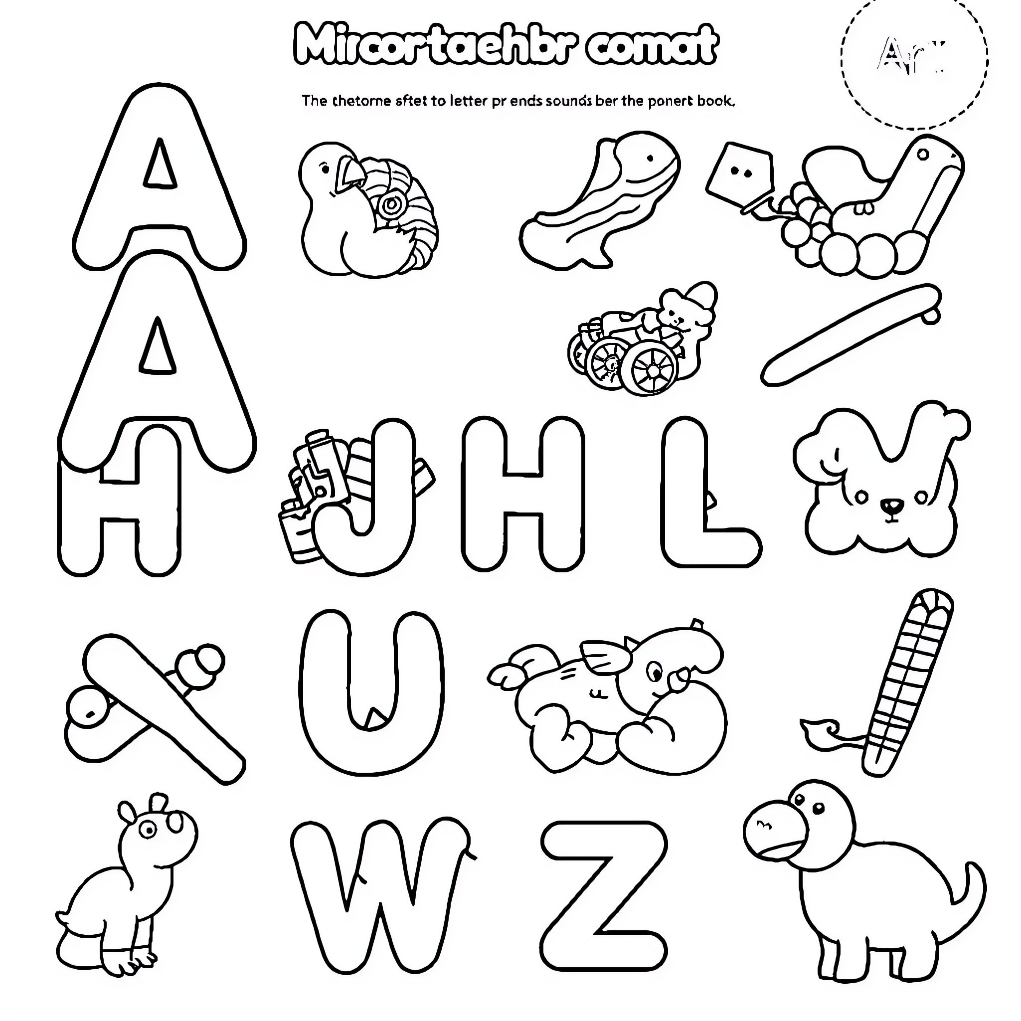 Best Letter Coloring Pages (Free Printable PDF)