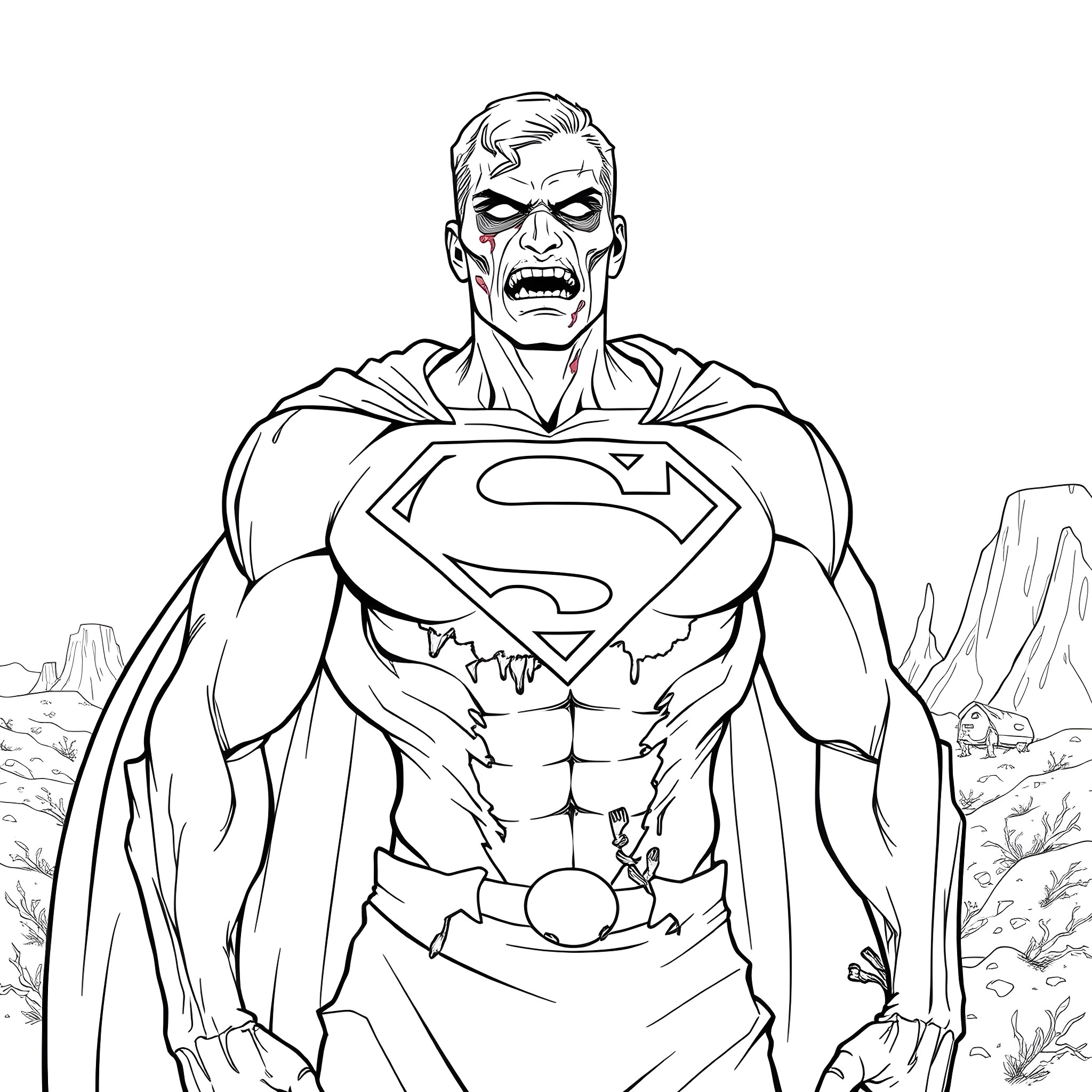 Best Zombie Coloring Pages (Free Printable PDF)