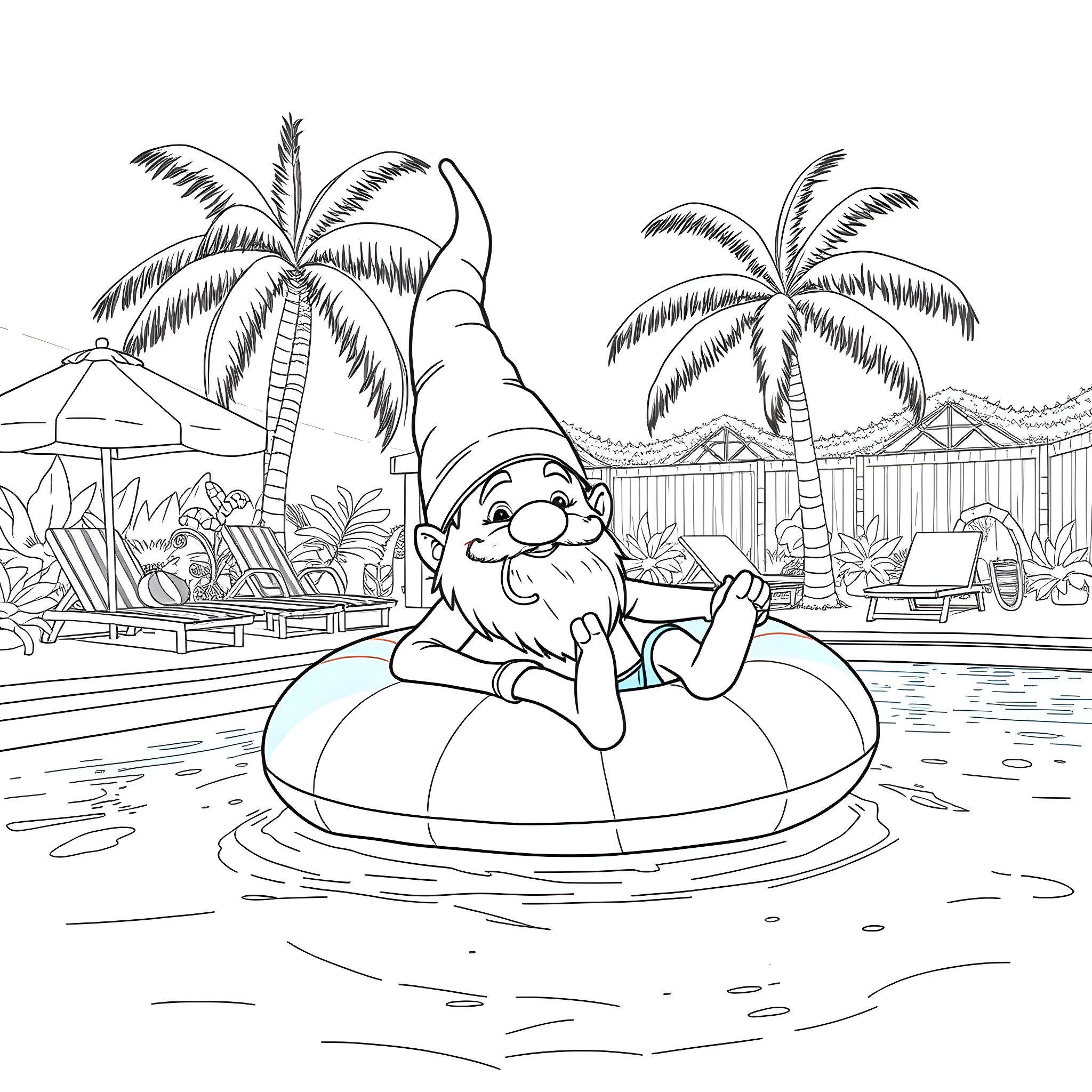 18 Best Gnome Coloring Pages (Free Printable PDFs)