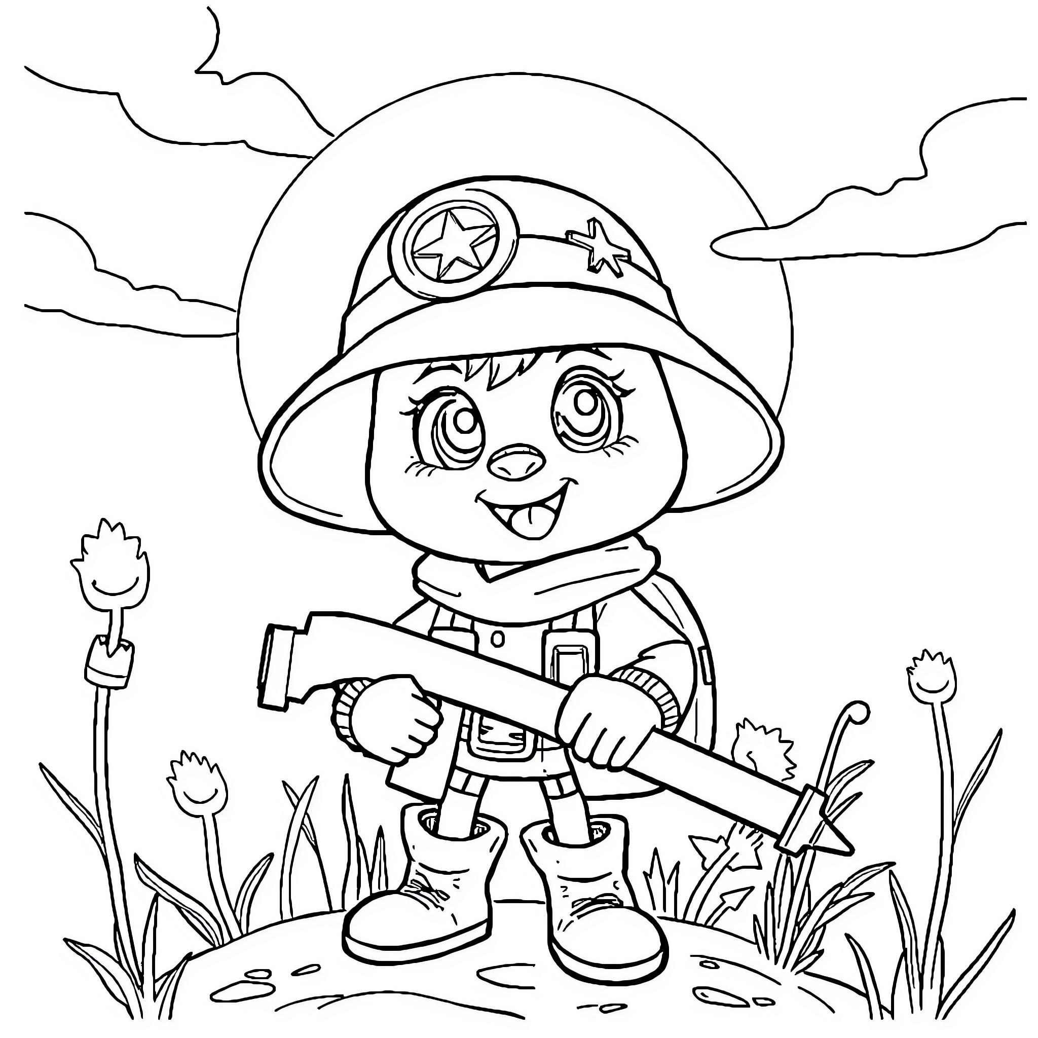 Best Poppy Coloring Pages (Free Printable PDF)