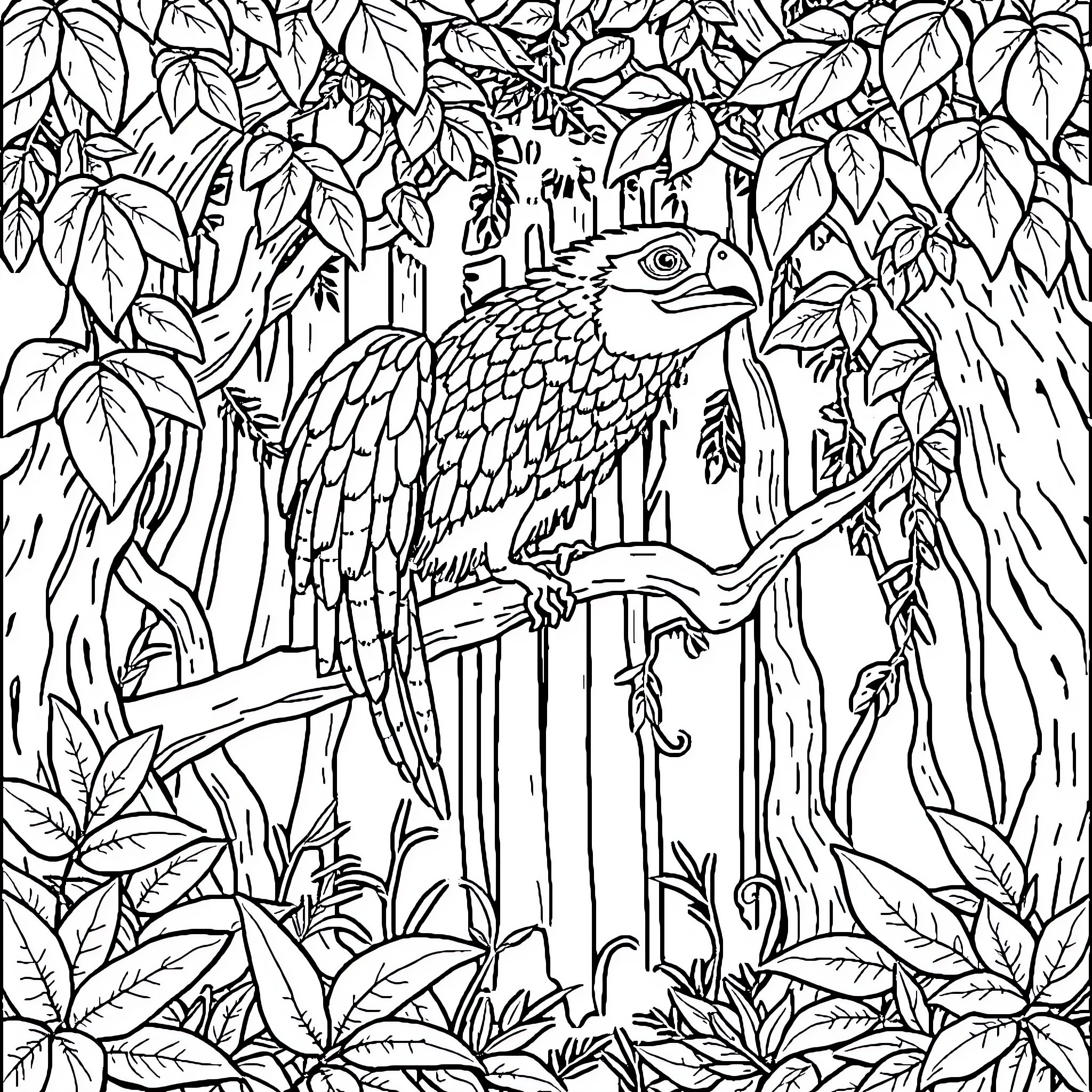 Best Wild Animal Coloring Pages (Free Printable PDF)