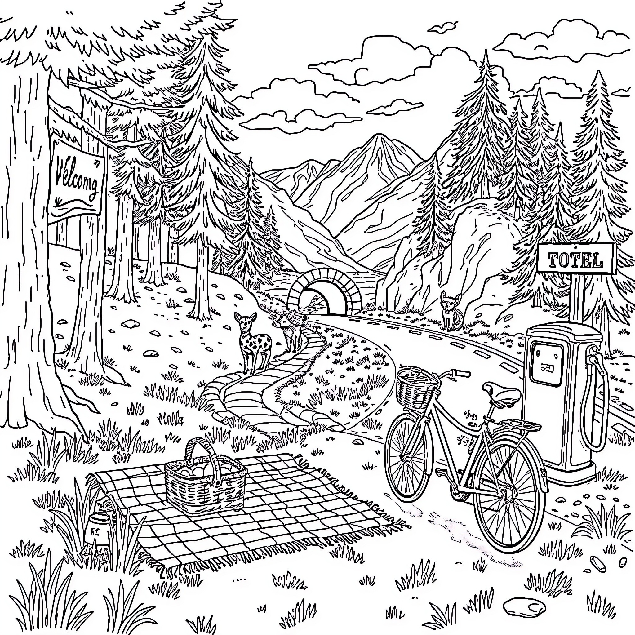 Best Coastal Road Coloring Pages (Free Printable PDF)