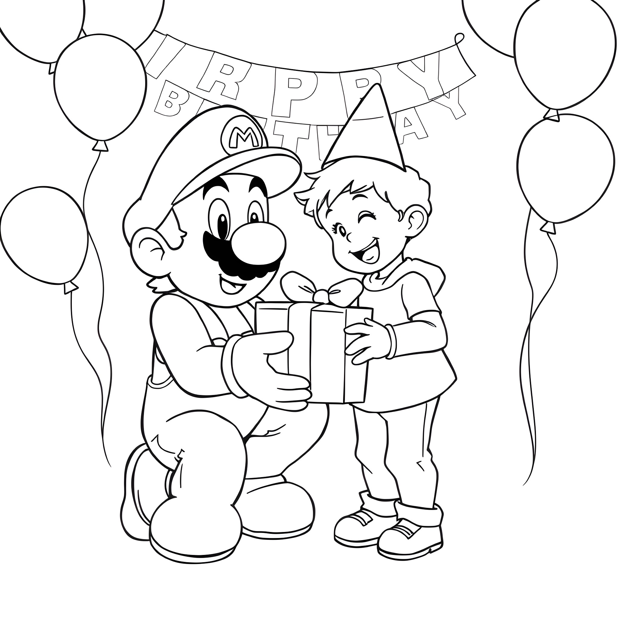 632 Best Mario Coloring Pages (Free Printable PDFs)