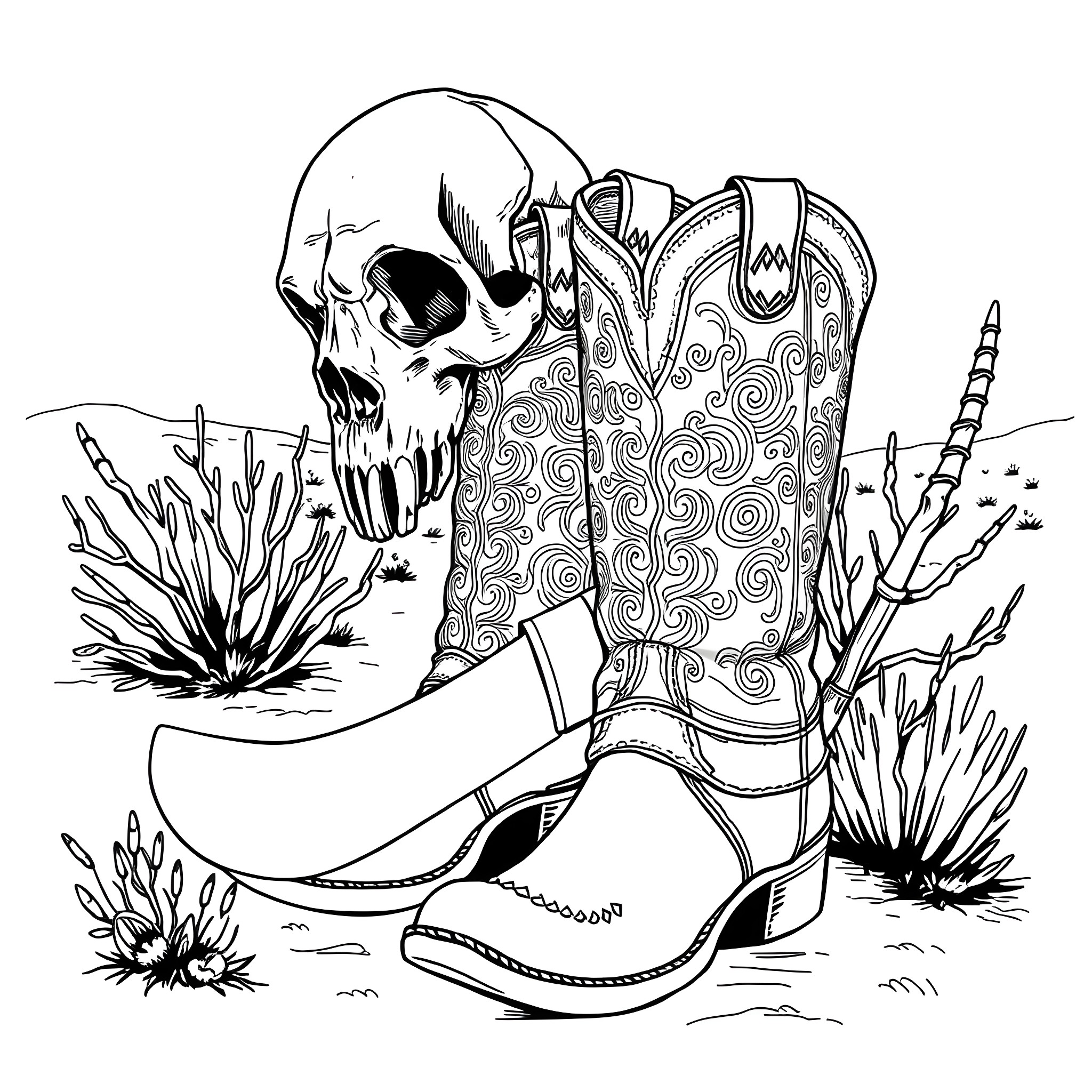 Best Skull Coloring Pages (Free Printable PDF)