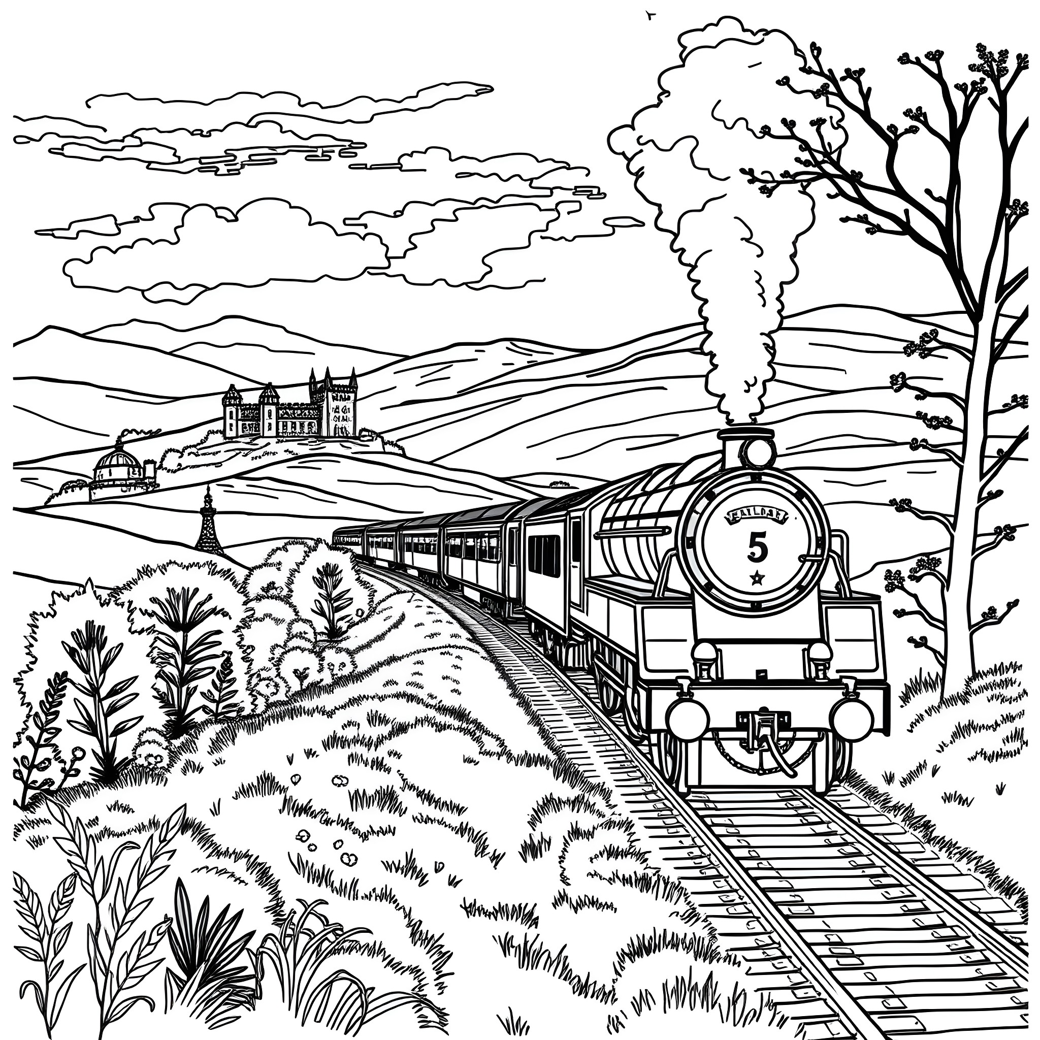 Best Belmond British Pullman Coloring Pages (Free Printable PDF)