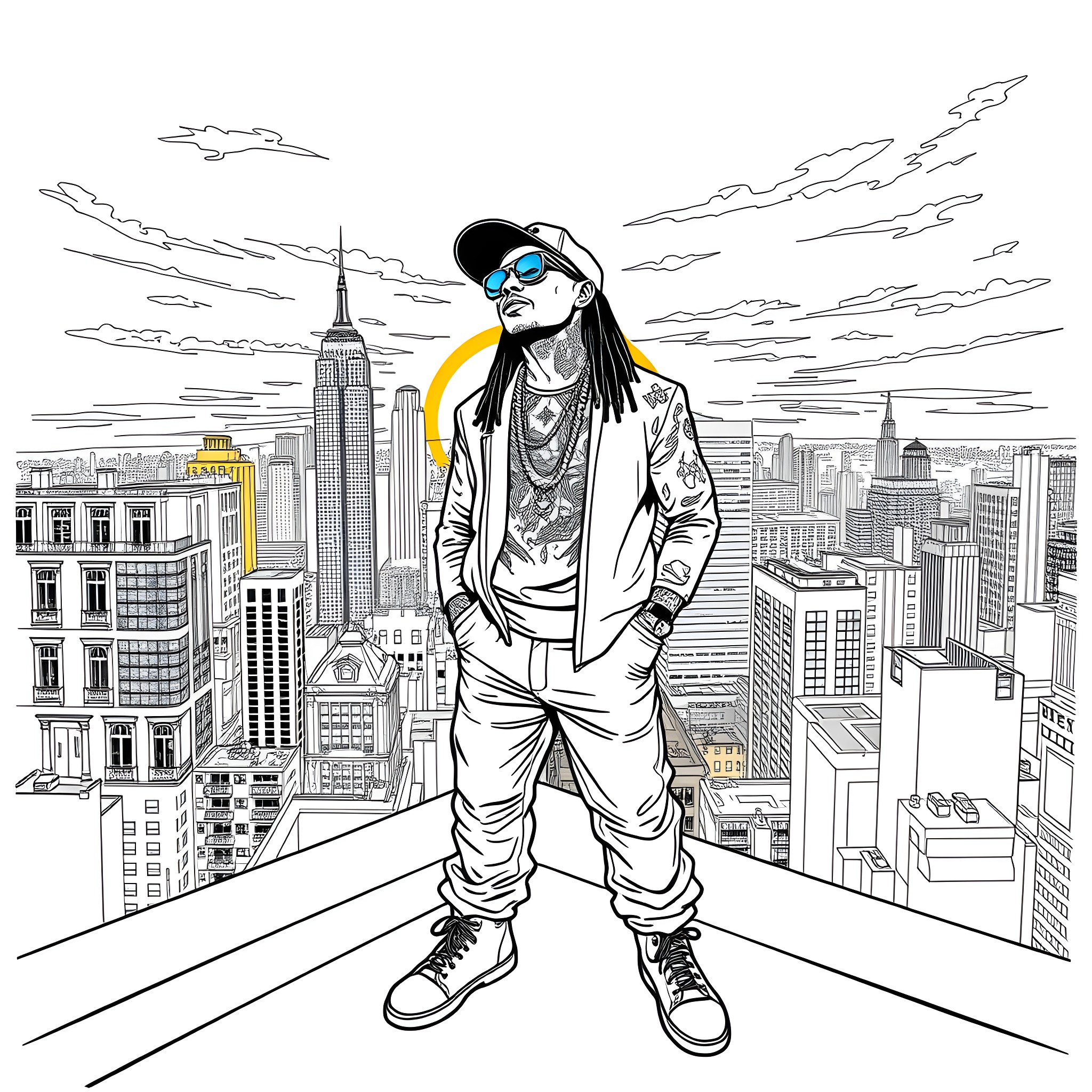 Best Lil Wayne Coloring Pages (Free Printable PDF)