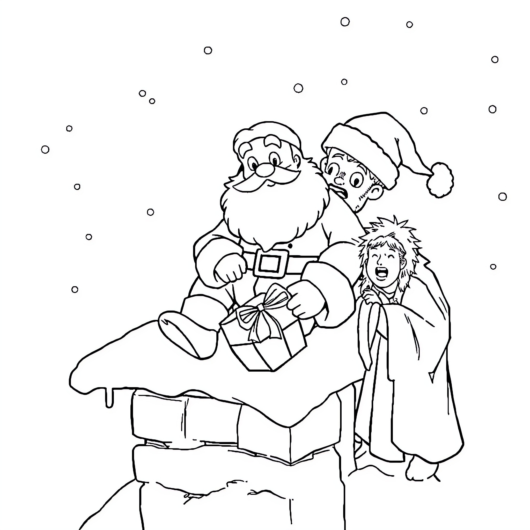 136 Best Santa Claus Coloring Pages (Free Printable PDFs)