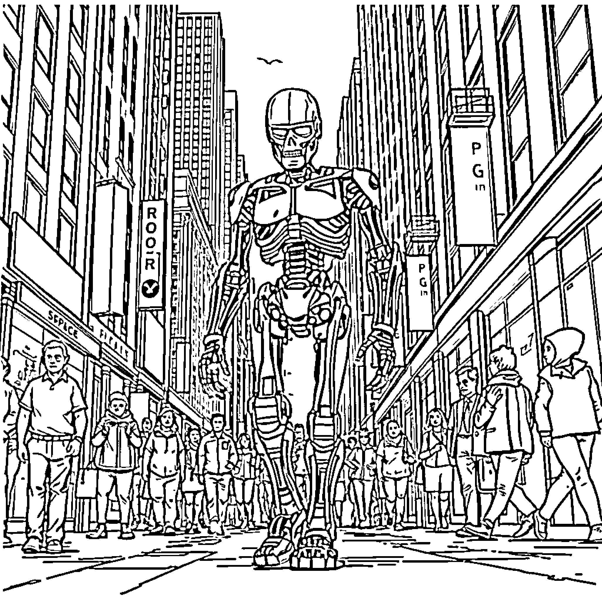 Best Terminator Coloring Pages (Free Printable PDF)