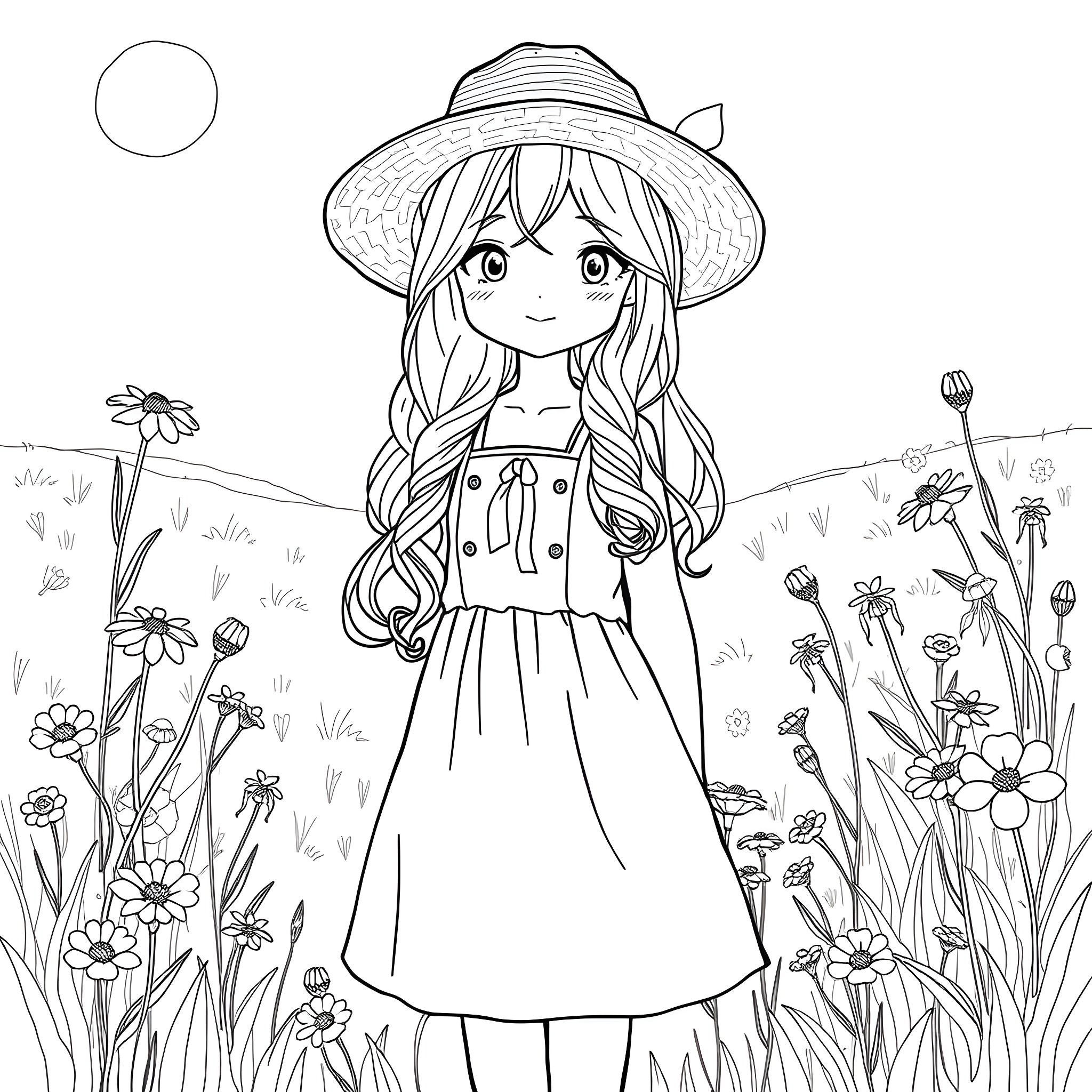 243 Best Girl Coloring Pages (Free Printable PDFs)