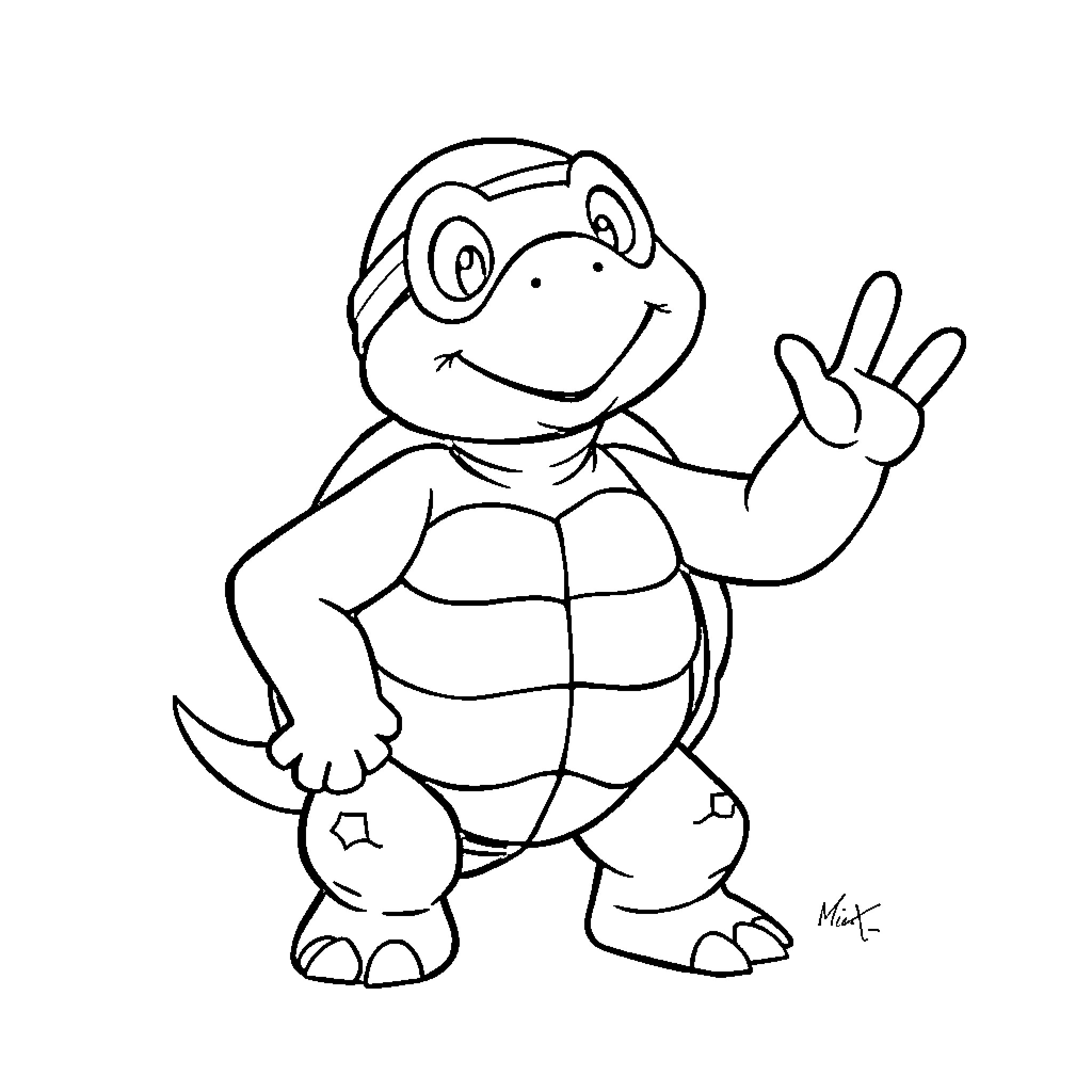 Best Tortoise Coloring Pages (Free Printable PDF)