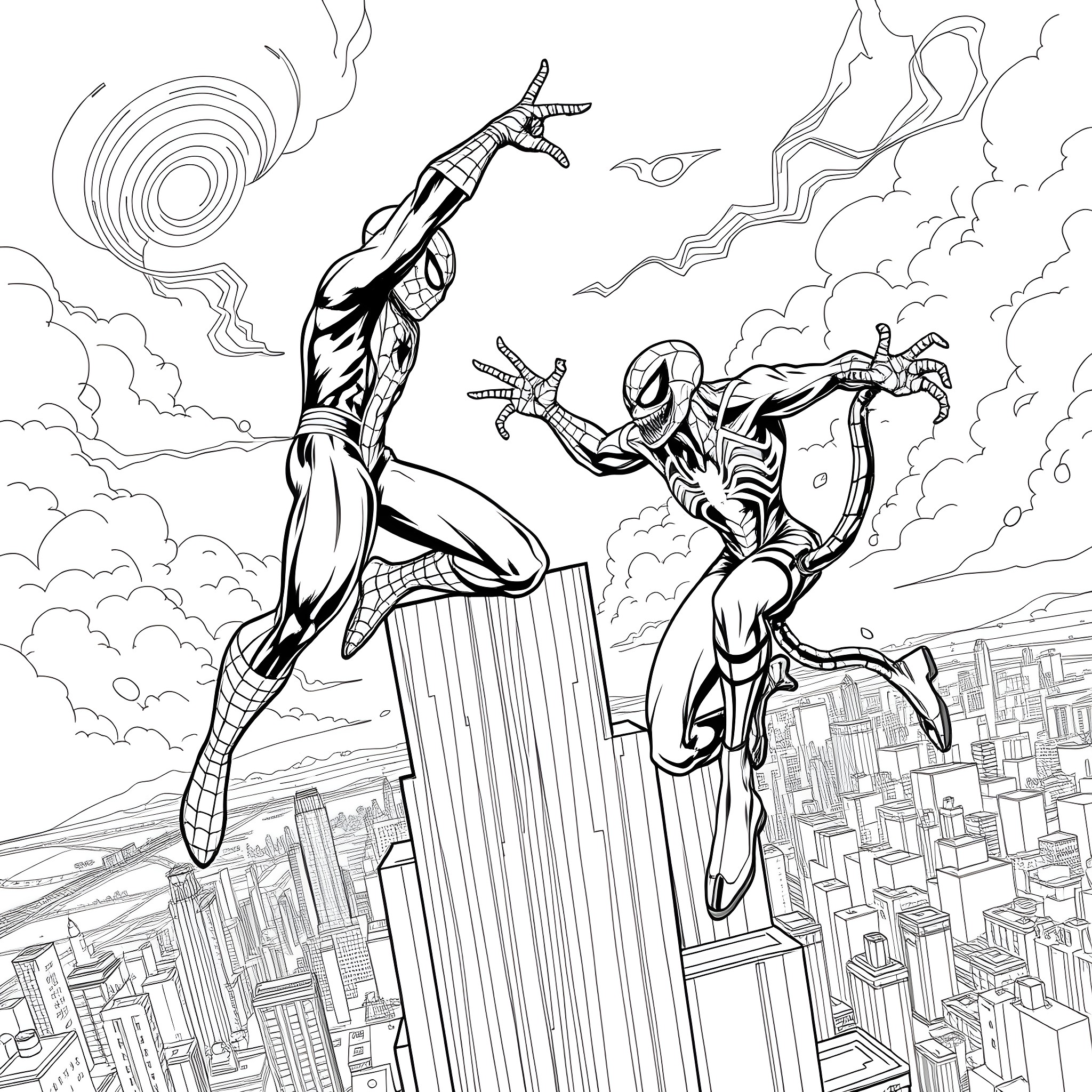 9 Best Spider-Man Coloring Pages (Free Printable PDFs)