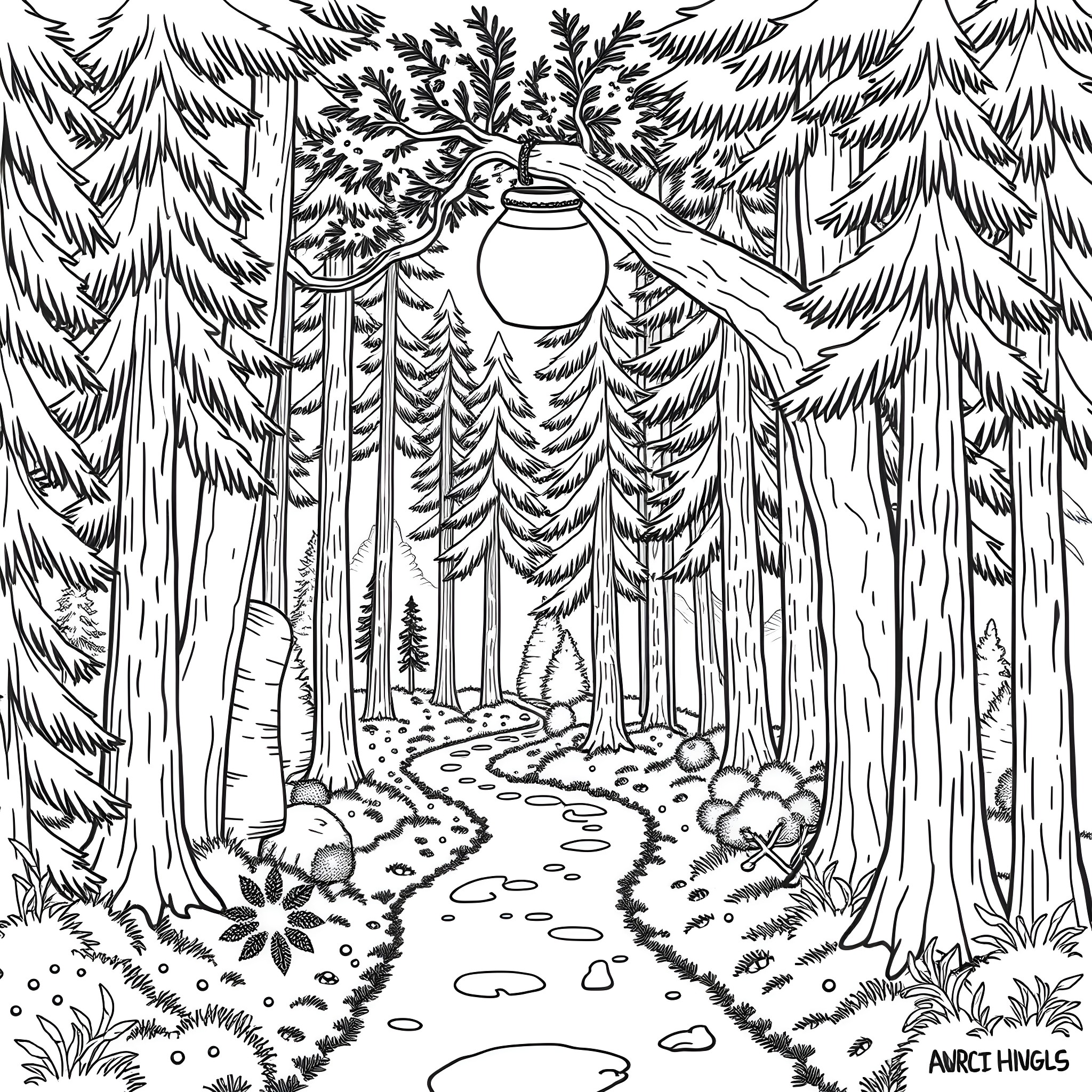 49 Best Tree Coloring Pages (Free Printable PDFs)