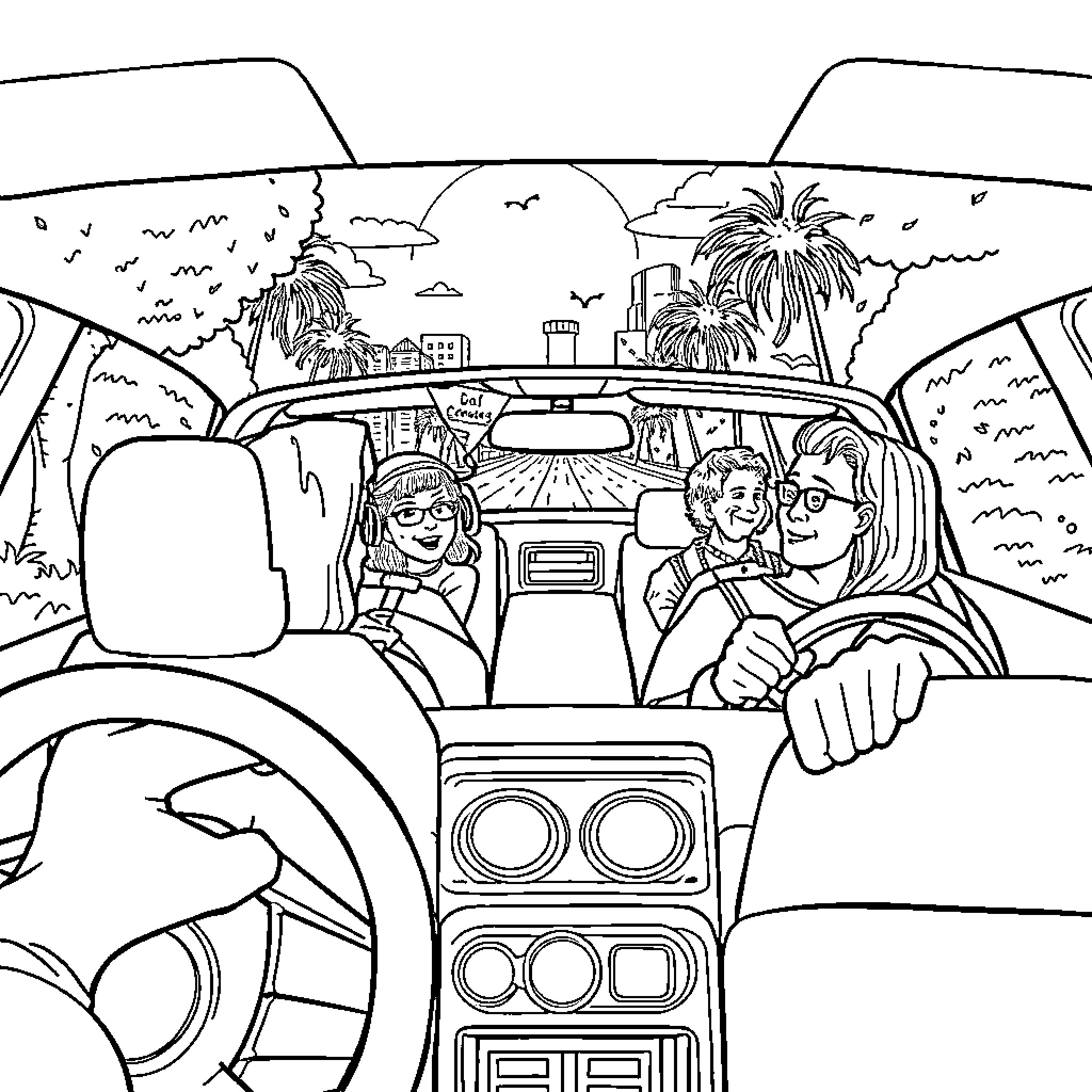 Best Car Coloring Pages (Free Printable PDF)