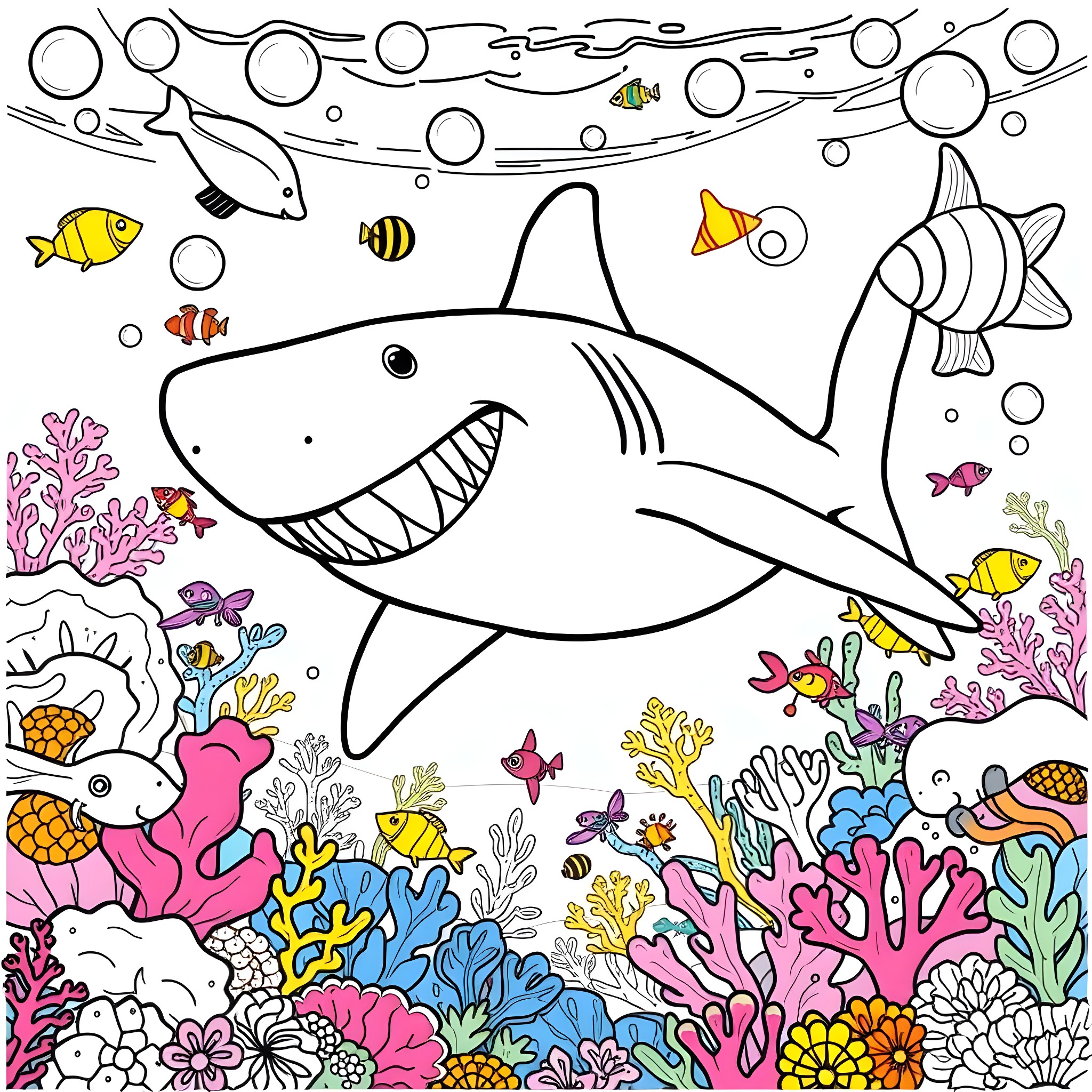 Best Bruce Coloring Pages (Free Printable PDF)