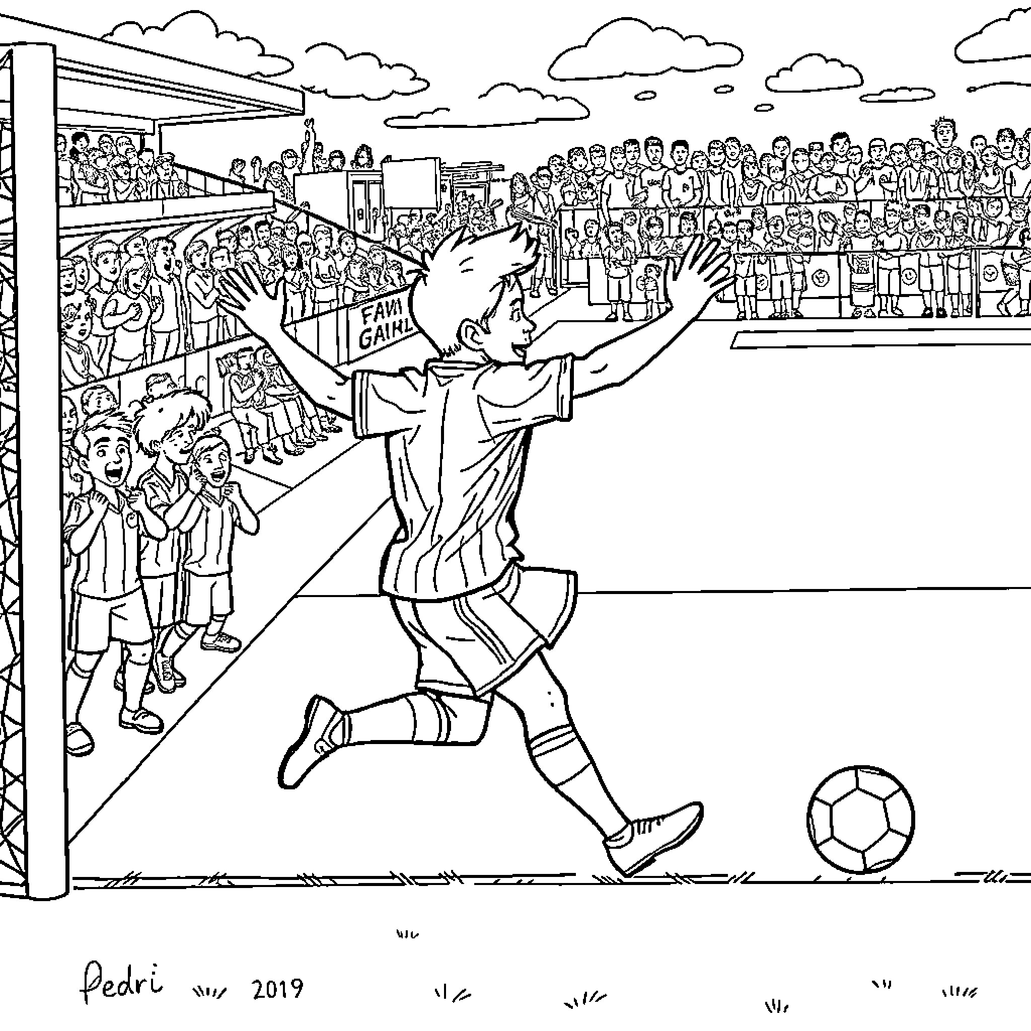 Best Pedri Coloring Pages (Free Printable PDF)
