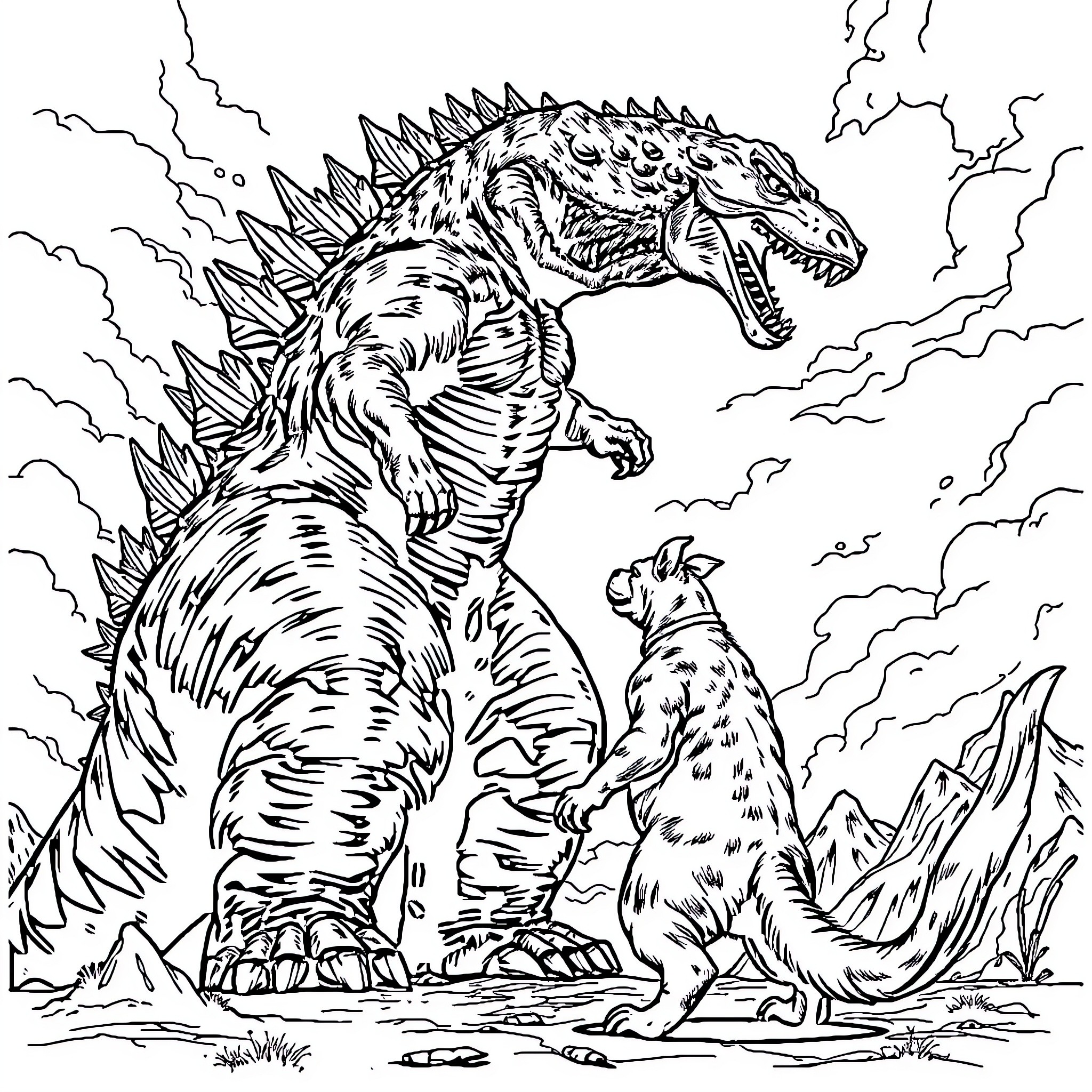 Best Dogman Coloring Pages (Free Printable PDF)