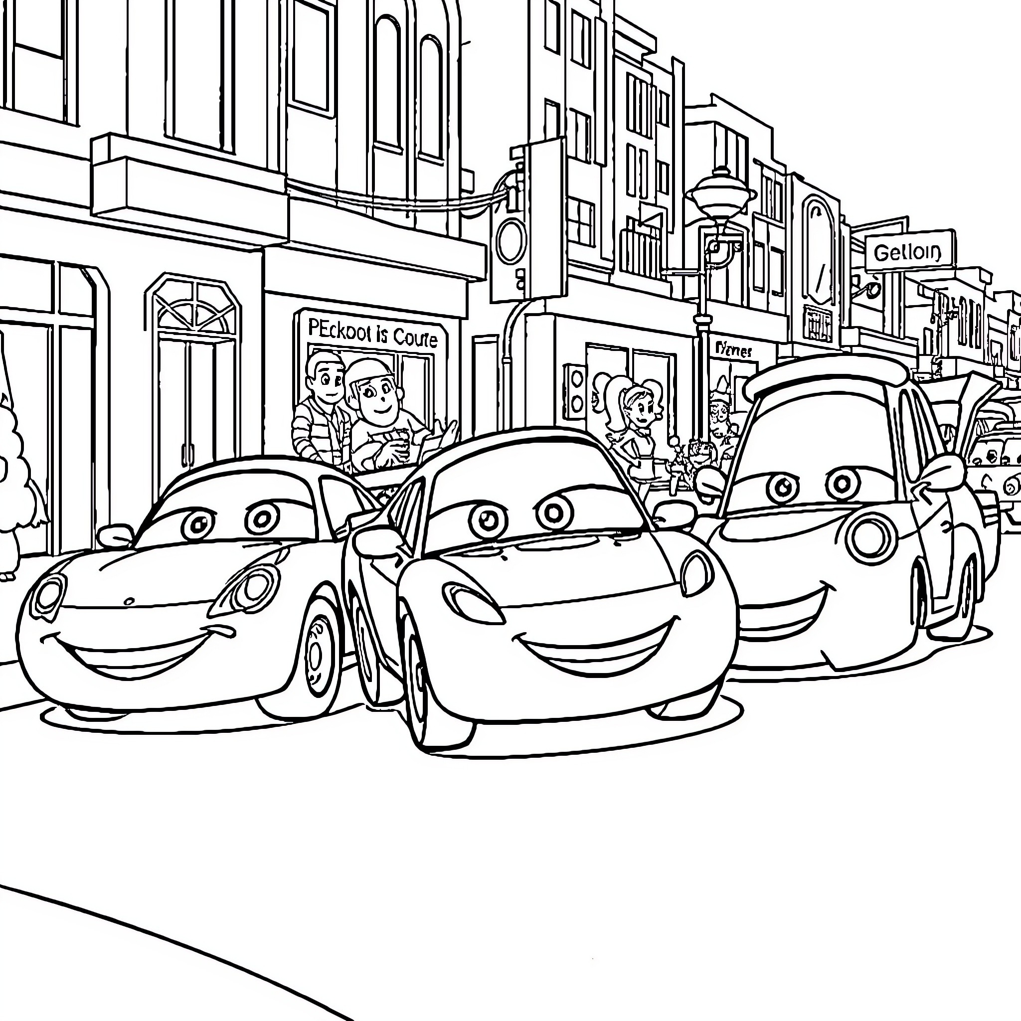 2 Best Disney Car Coloring Pages (Free Printable PDFs)