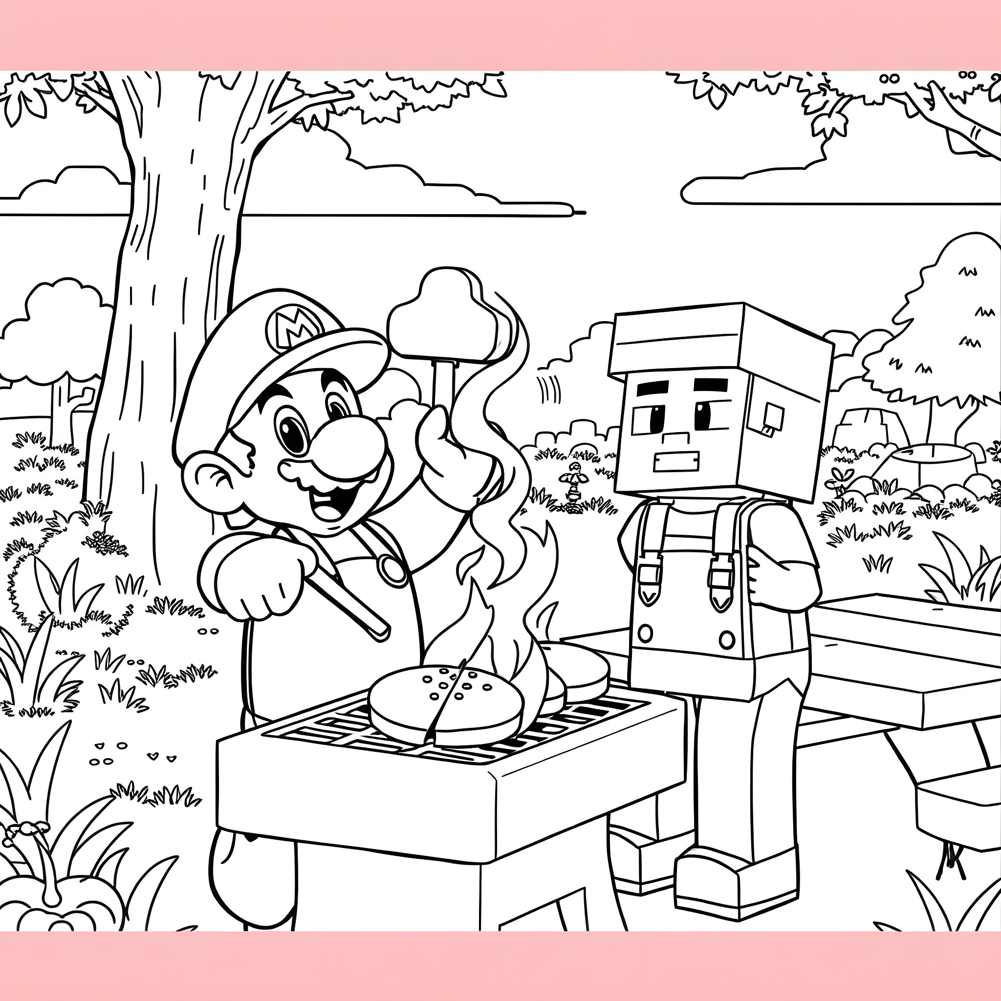 632 Best Mario Coloring Pages (Free Printable PDFs)